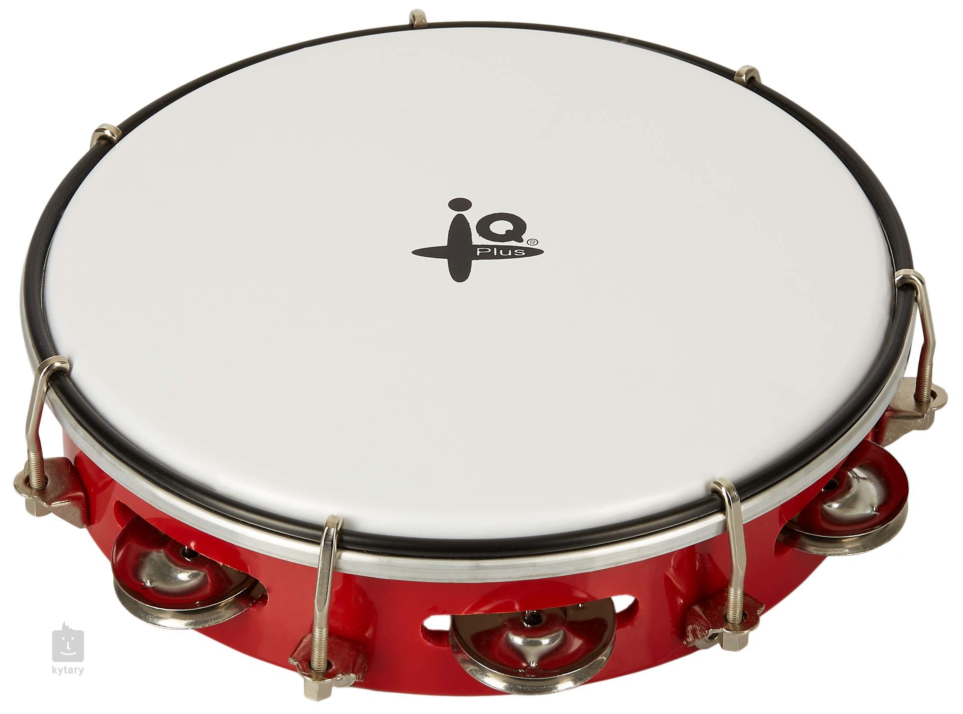 IQ PLUS 6" Natural Wood Tambourine Tambourin mit Fell | Kytary.de