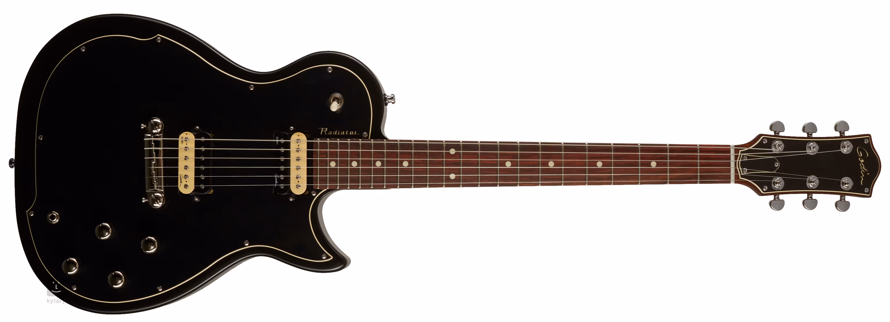 GODIN Radiator Matte Black RN E-Gitarre