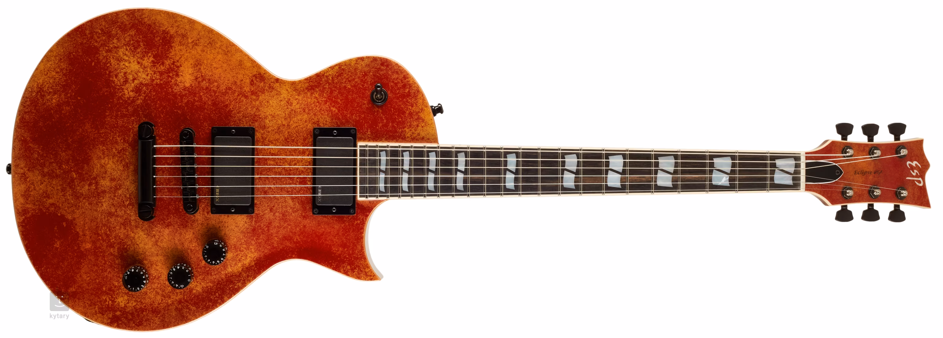 ESP USA Custom Shop Eclipse EMG Solar Flare E-Gitarre