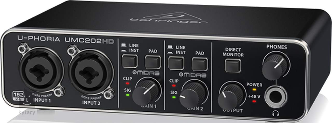 BEHRINGER UMC202HD USB-Soundkarte
