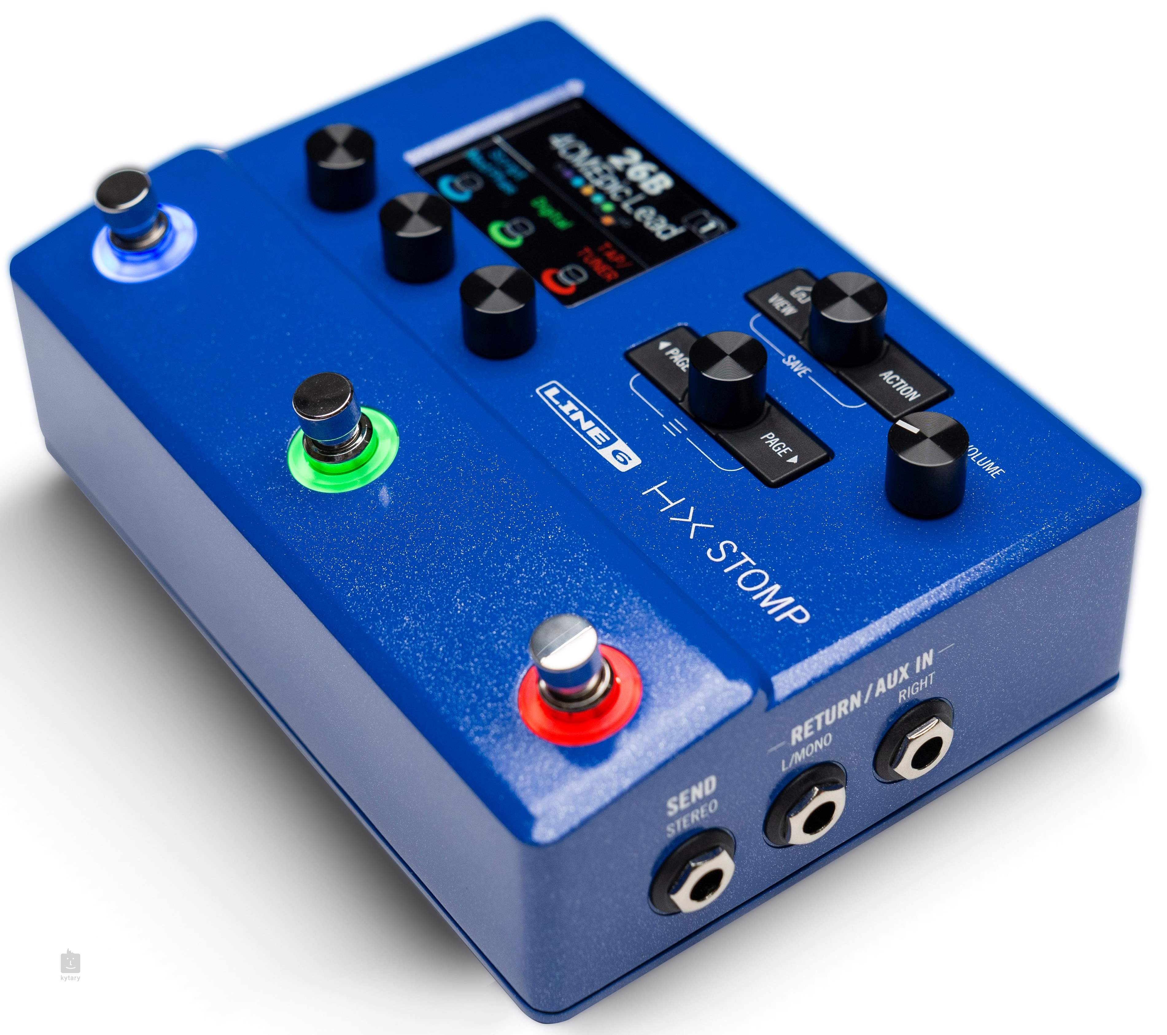 LINE 6 Helix HX Stomp Blue Limited Edition Gitarren-Multieffekt | Kytary.de