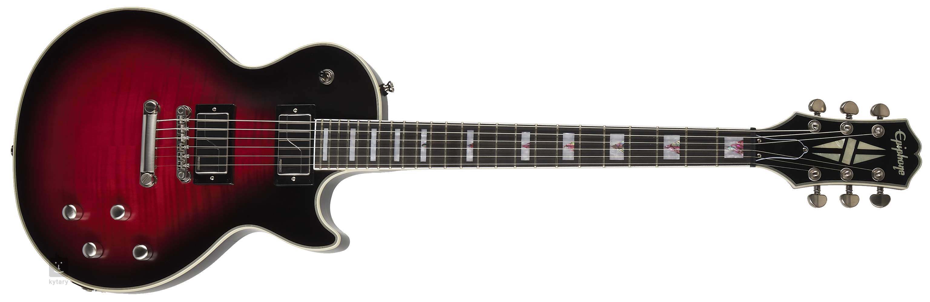EPIPHONE Les Paul Prophecy Red Tiger Aged Gloss E-Gitarre