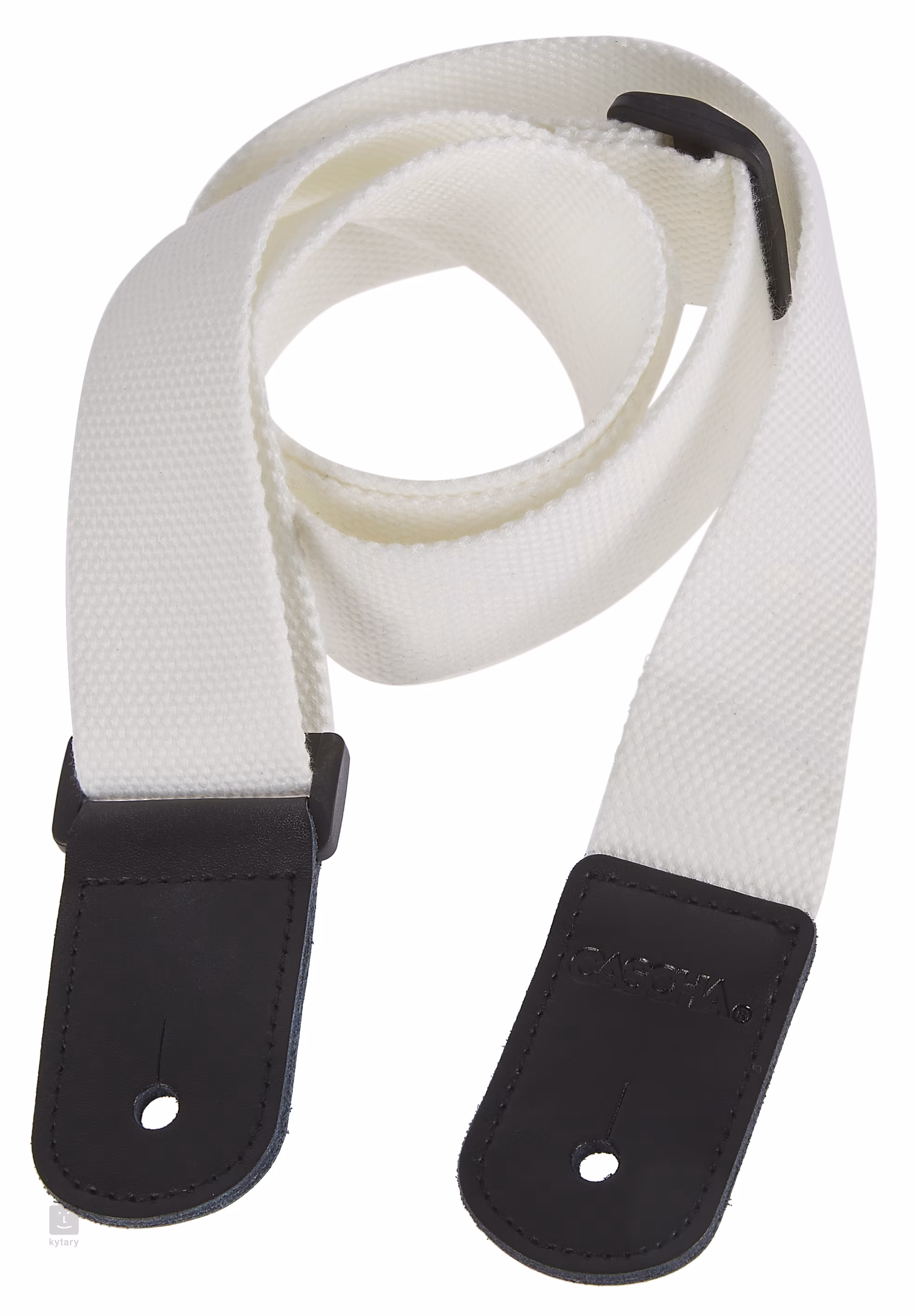 CASCHA Ukulele Strap Poly-Cotton - White Ukulele-Gurt