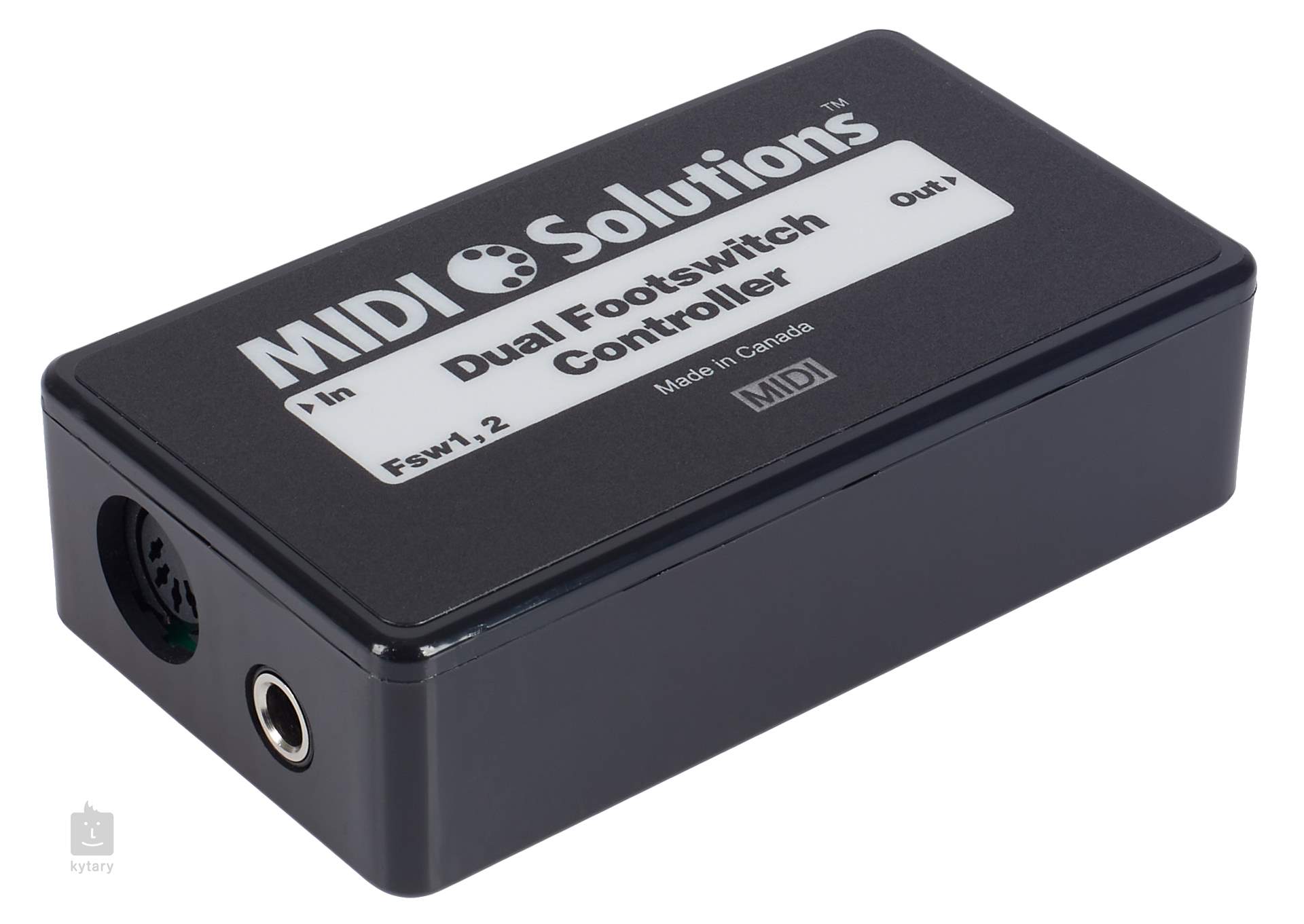 Midi Solutions Dual Footswitch Controller Midi Konverter