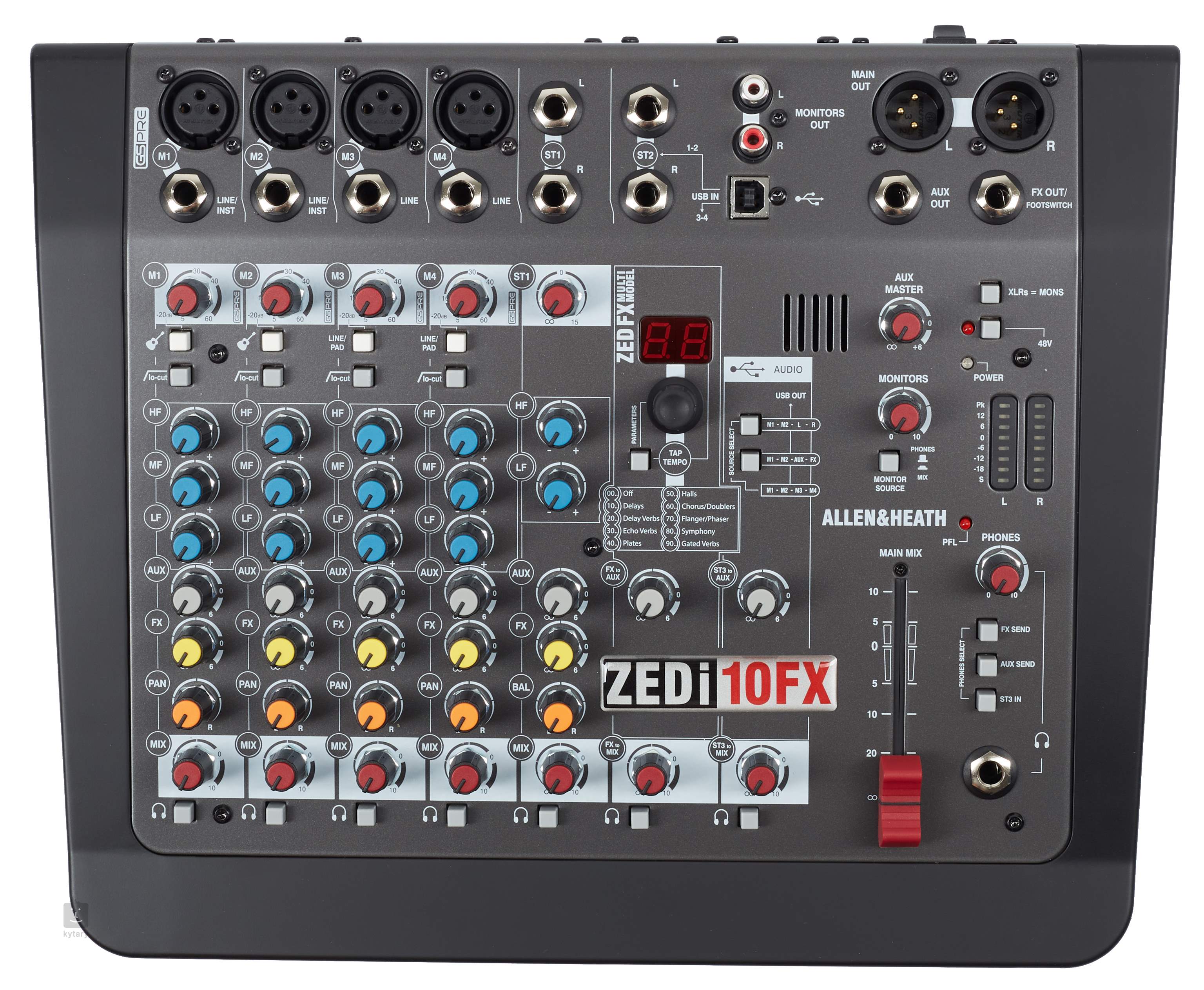 ALLEN&HEATH ZEDI-10FX (ausgepackt) Analoges Mischpult | Kytary.de