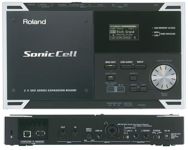 ROLAND Sonic Cell Module audio | Kytary.fr