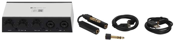 BANDLAB Link Digital Duo Audio Interface USB Audio Interface