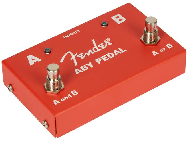 FENDER 2-Switch ABY Pedal Pédalier | Kytary.fr