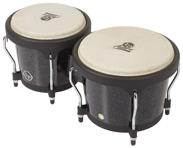 LATIN PERCUSSION Aspire Santana Black Magic Bongo Bongos | Kytary.fr
