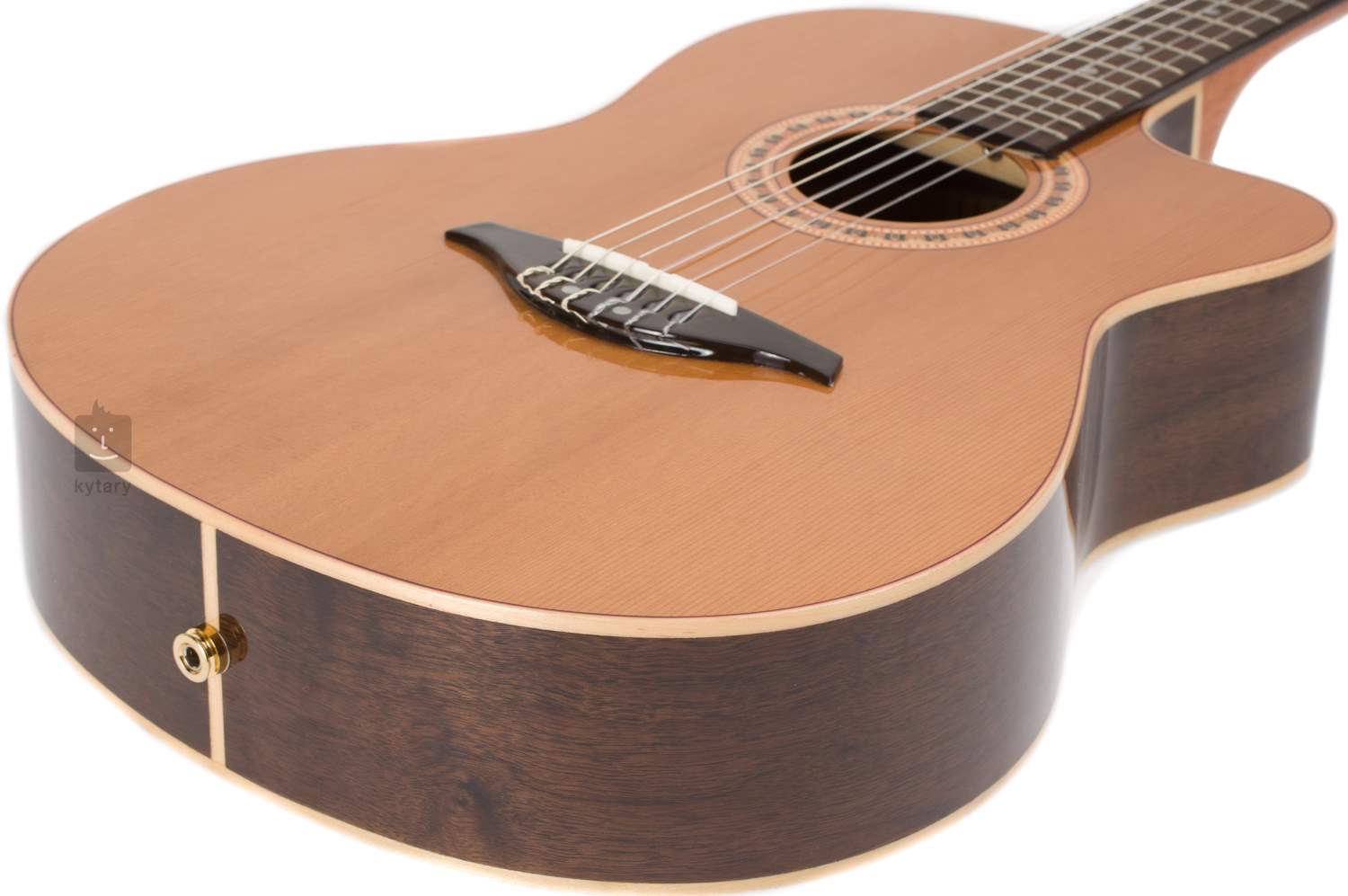 MANUEL RODRIGUEZ Caballero 10 Cutaway Guitare classique électroacoustique