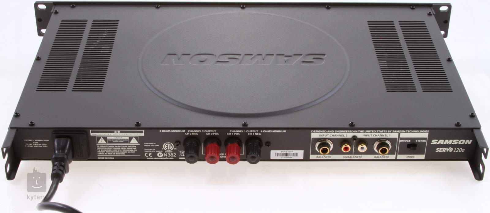 SAMSON Servo 120-A Amplificateurs de puissance | Kytary.fr