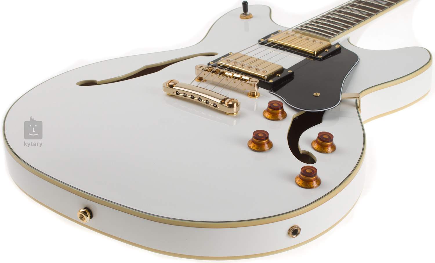 WASHBURN HB35 WH Guitare semi acoustique