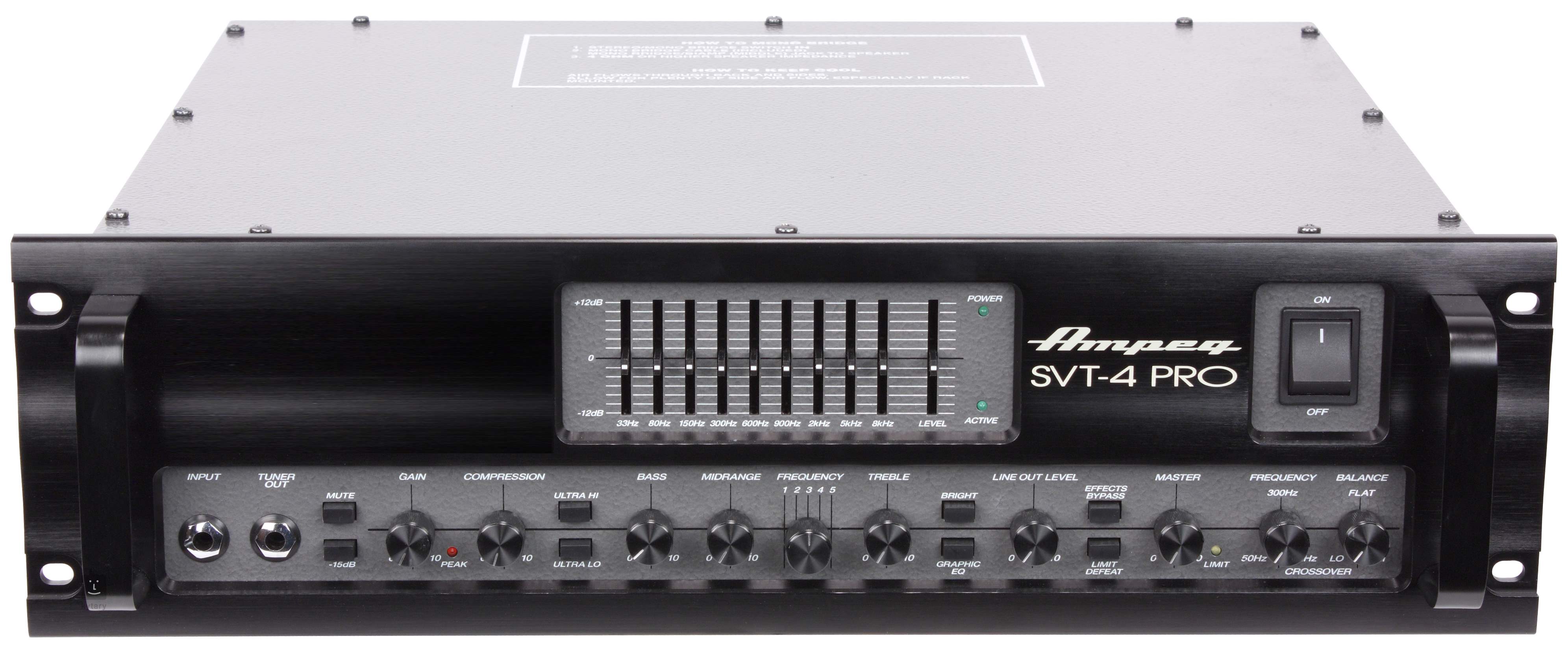 AMPEG SVT-4PRO Amplificateur hybride pour basse | Kytary.fr
