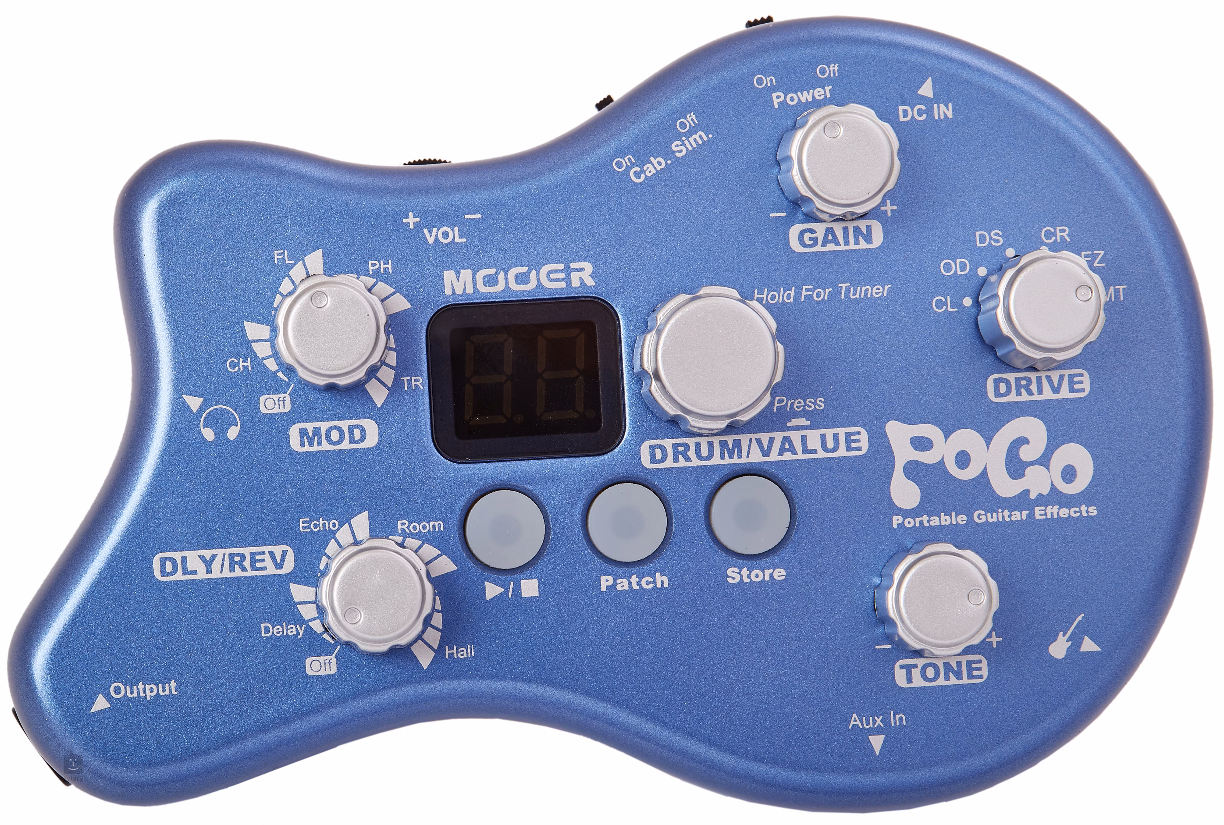 MOOER Pogo Multi-Effets Guitares | Kytary.fr