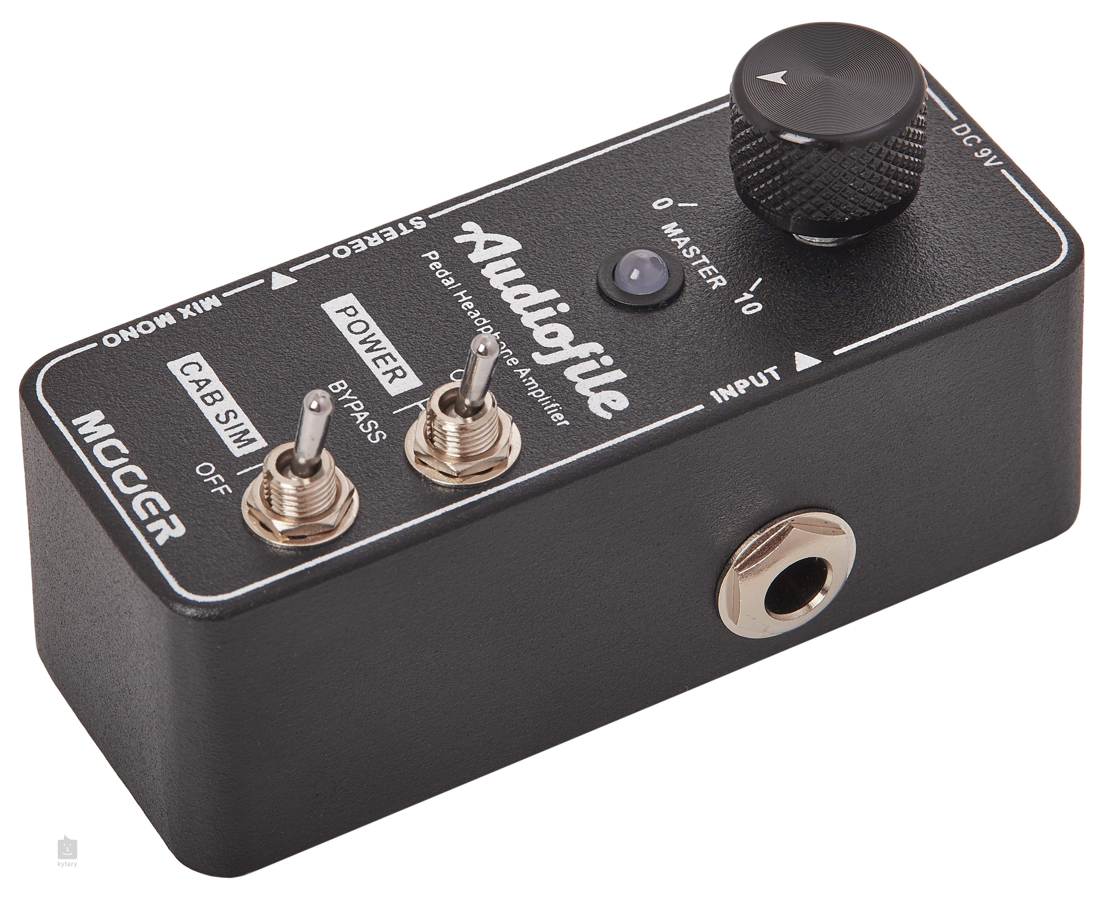 MOOER Audiofile - Pedal Headphone Amplifier Amplificateur d’écouteur ...