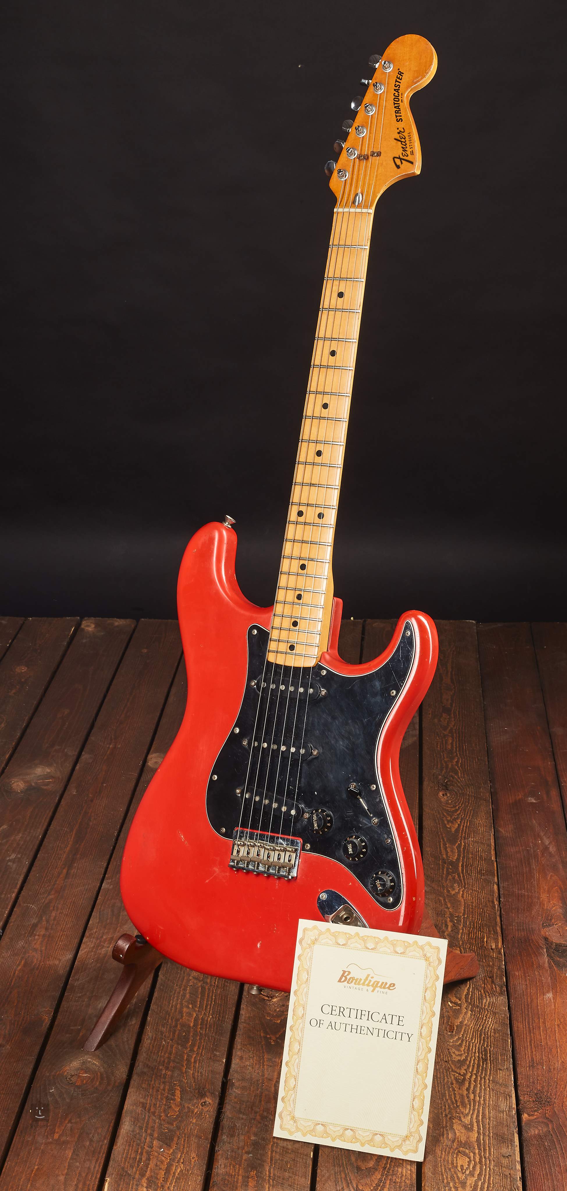 FENDER 1978 Stratocaster Hardtail Nitro Refinish Guitare électrique ...