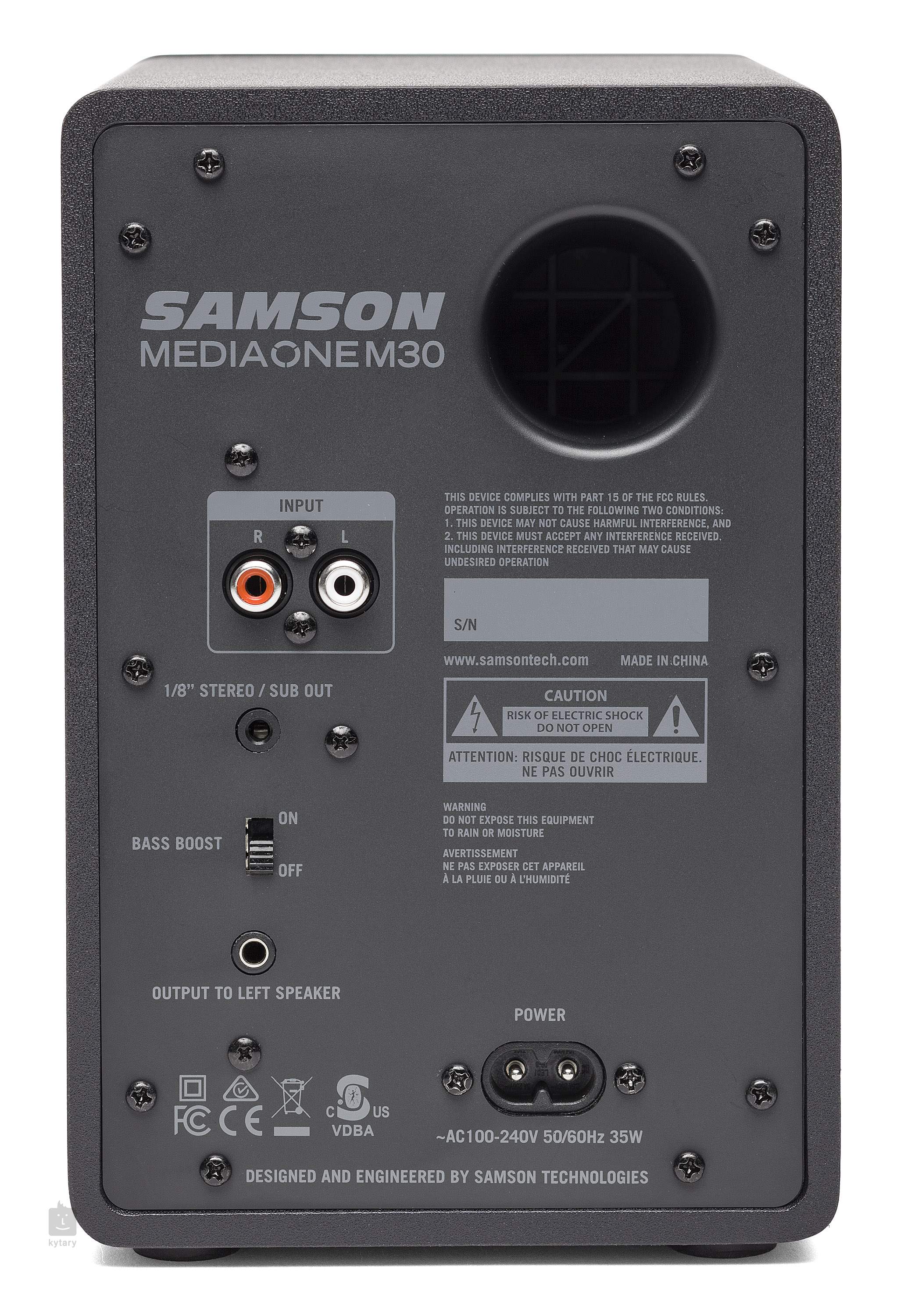 SAMSON Media One M30 Moniteurs de studio actifs | Kytary.fr