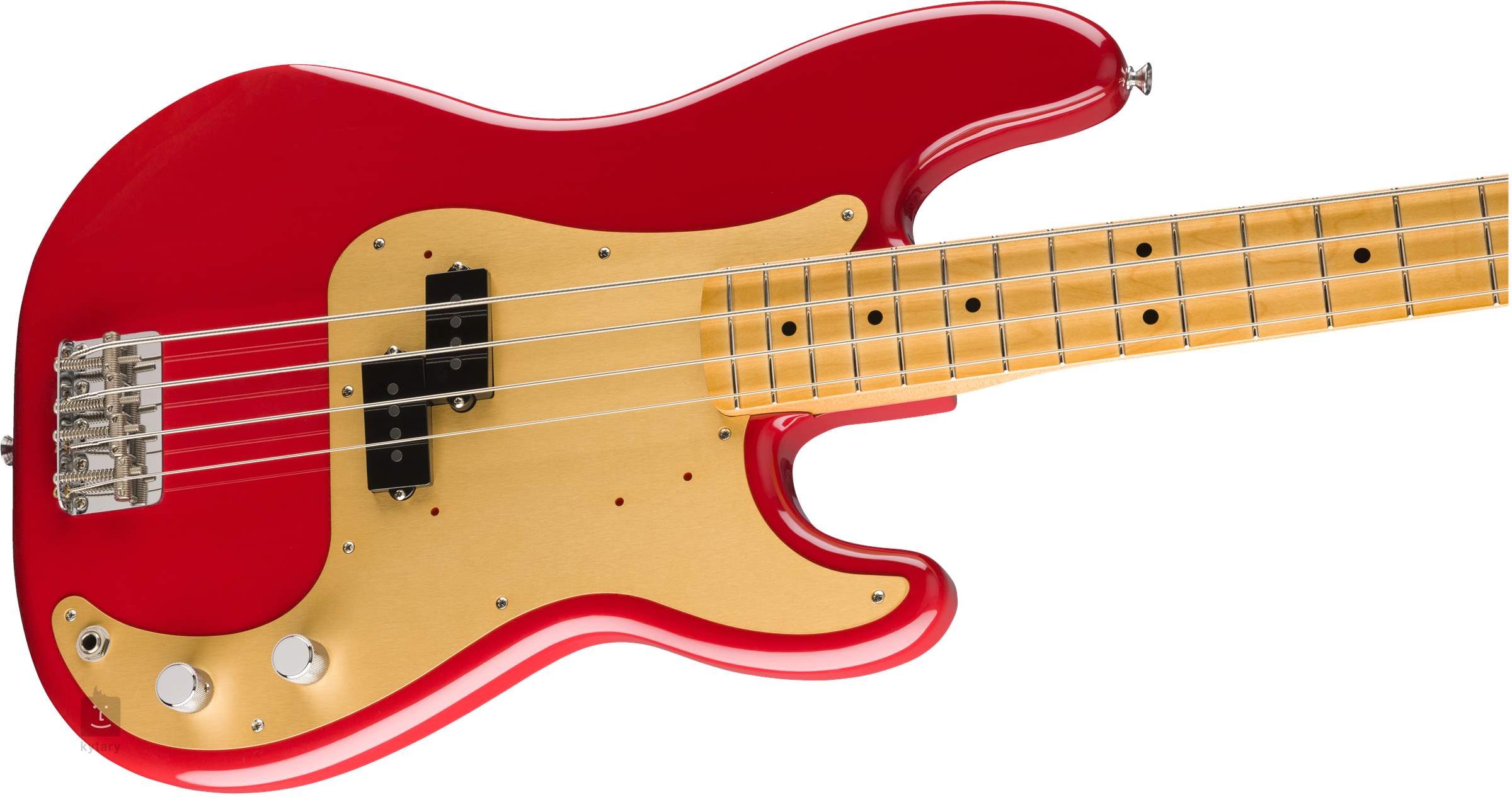 FENDER Vintera '50s Precision Bass®, Maple Fingerboard, Dakota Red ...