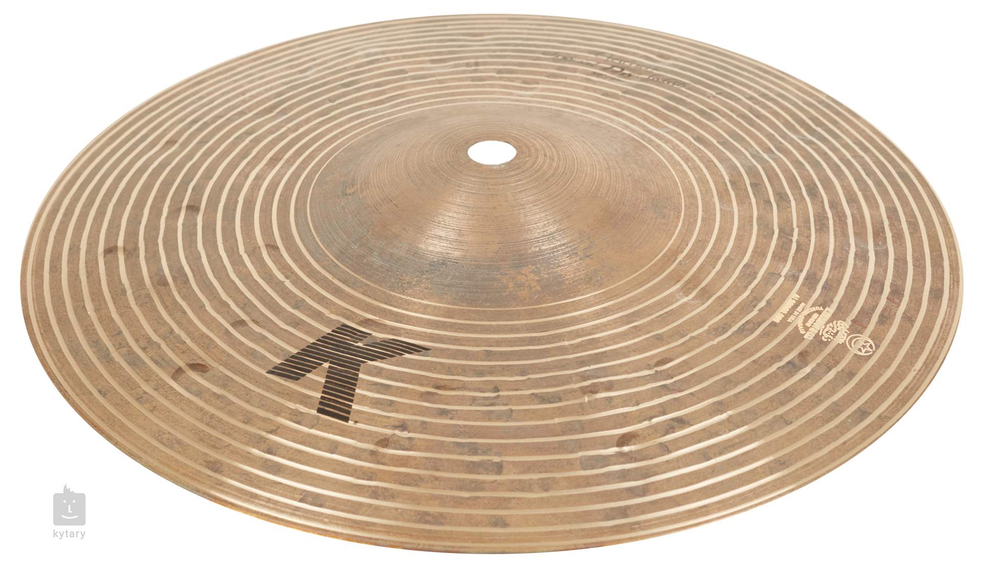 ZILDJIAN 10" Spiral Stacker + 10" K Custom Special Dry Splash Stack ...