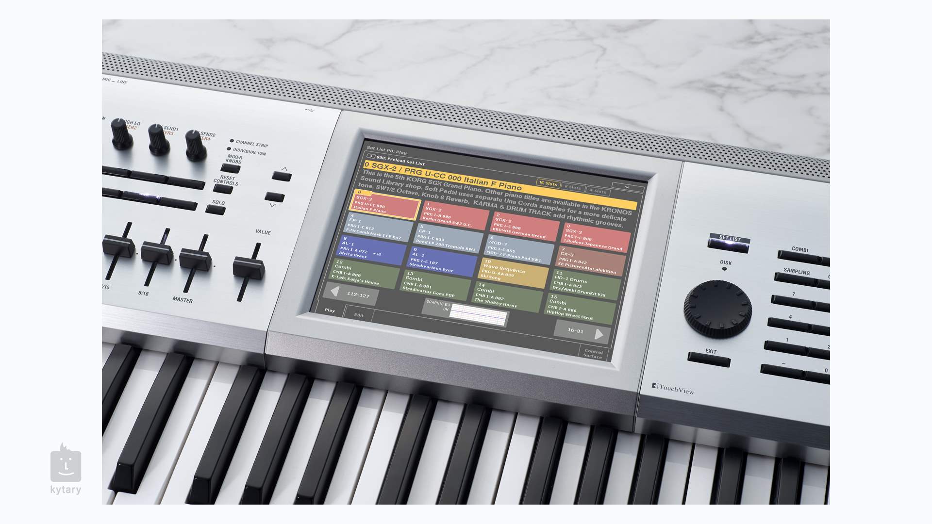 KORG KRONOS-88 TI Workstation | Kytary.fr