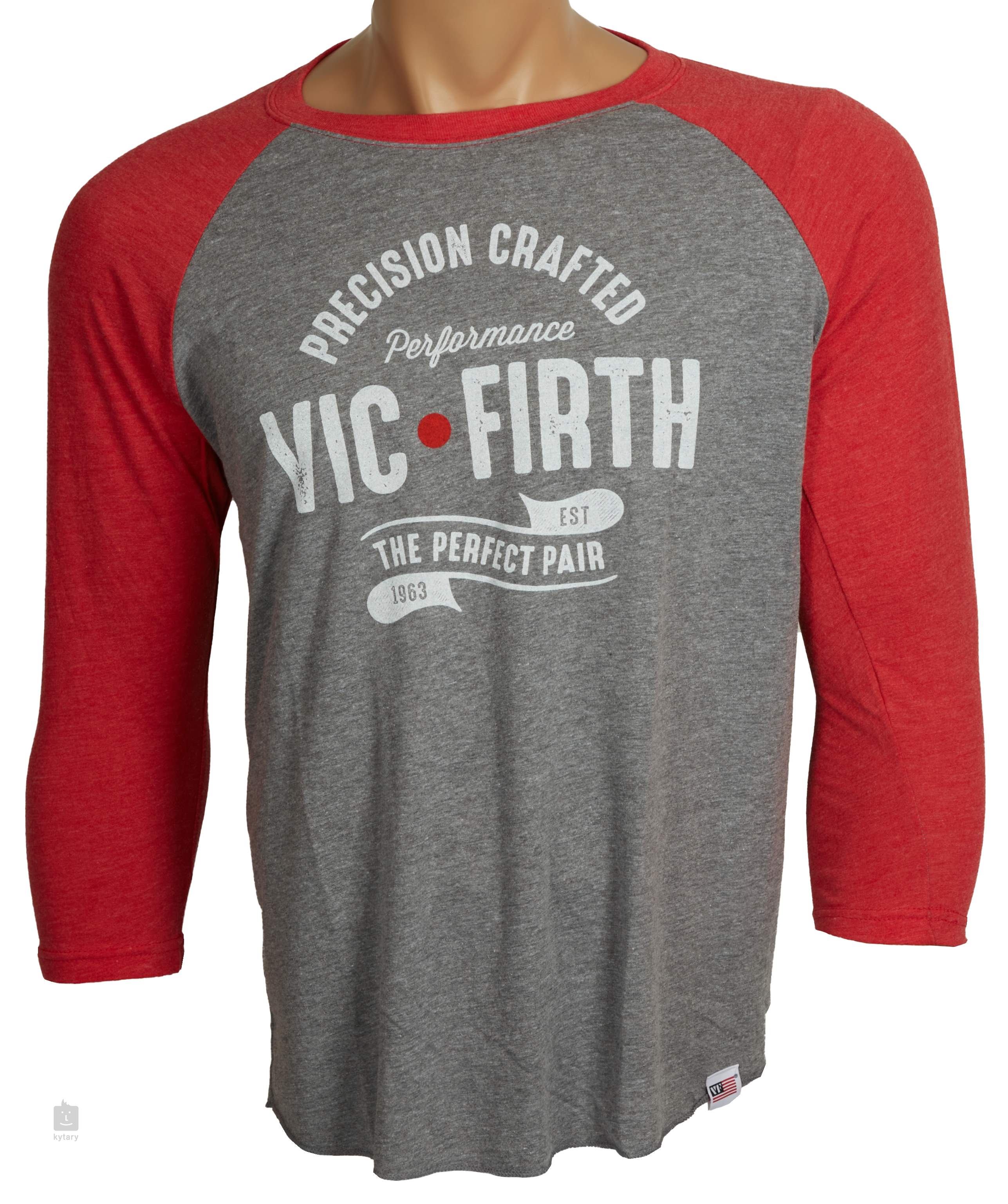 VIC FIRTH Raglan Tee Large T-shirt | Kytary.fr