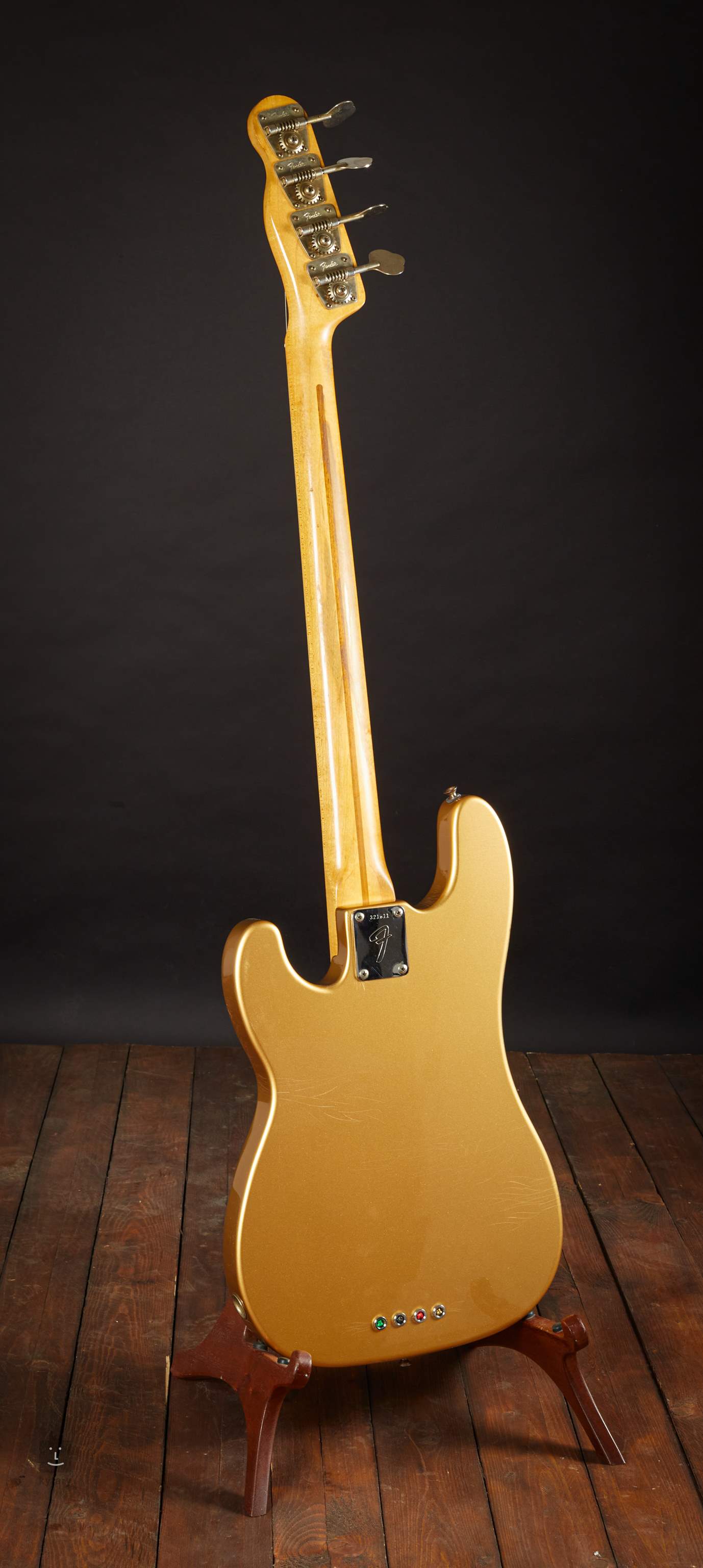 FENDER 1971 Telecaster Bass Refinish Aztec Gold Relic Basse électrique ...