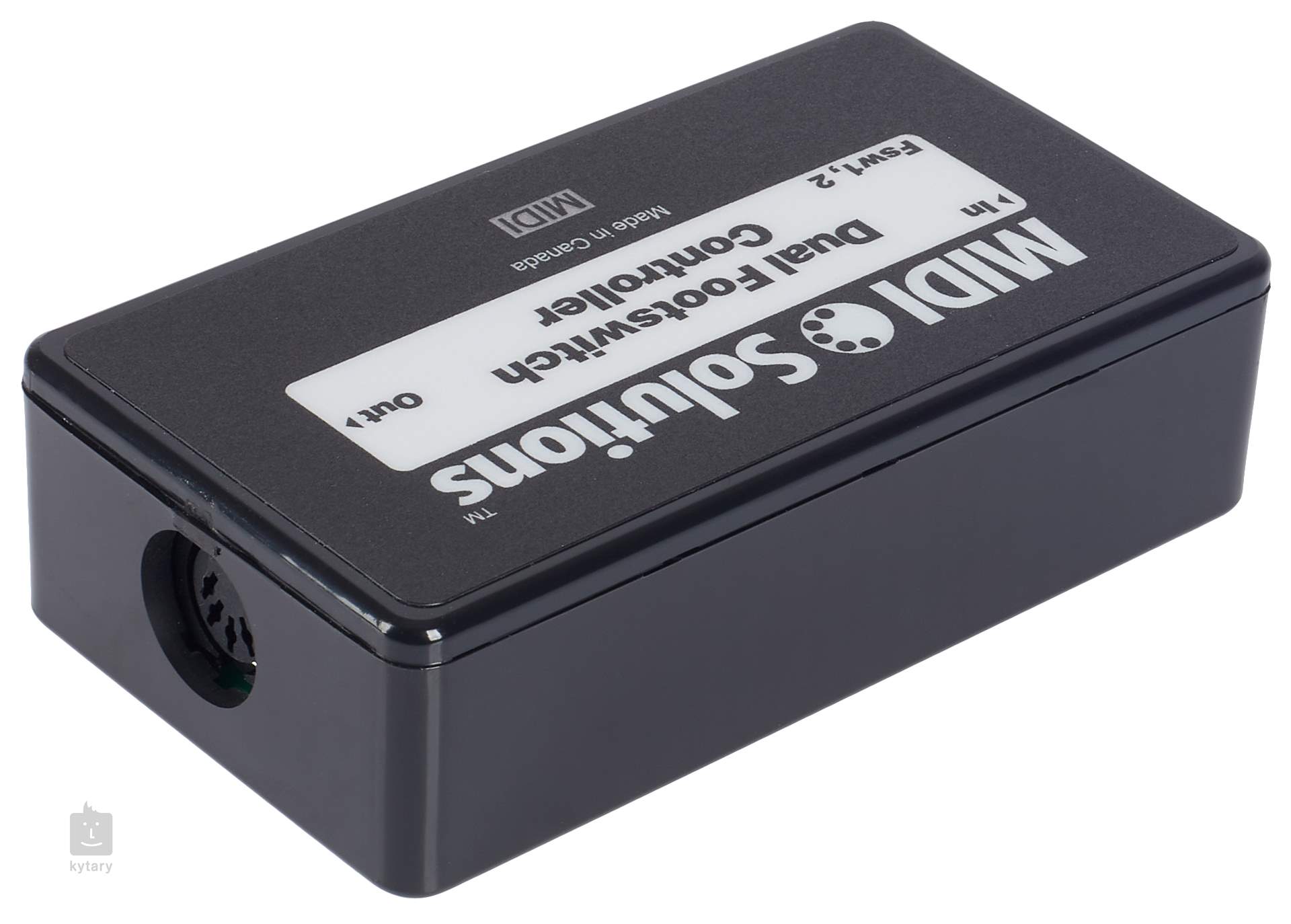 MIDI SOLUTIONS Dual Footswitch Controller Convertisseur MIDI