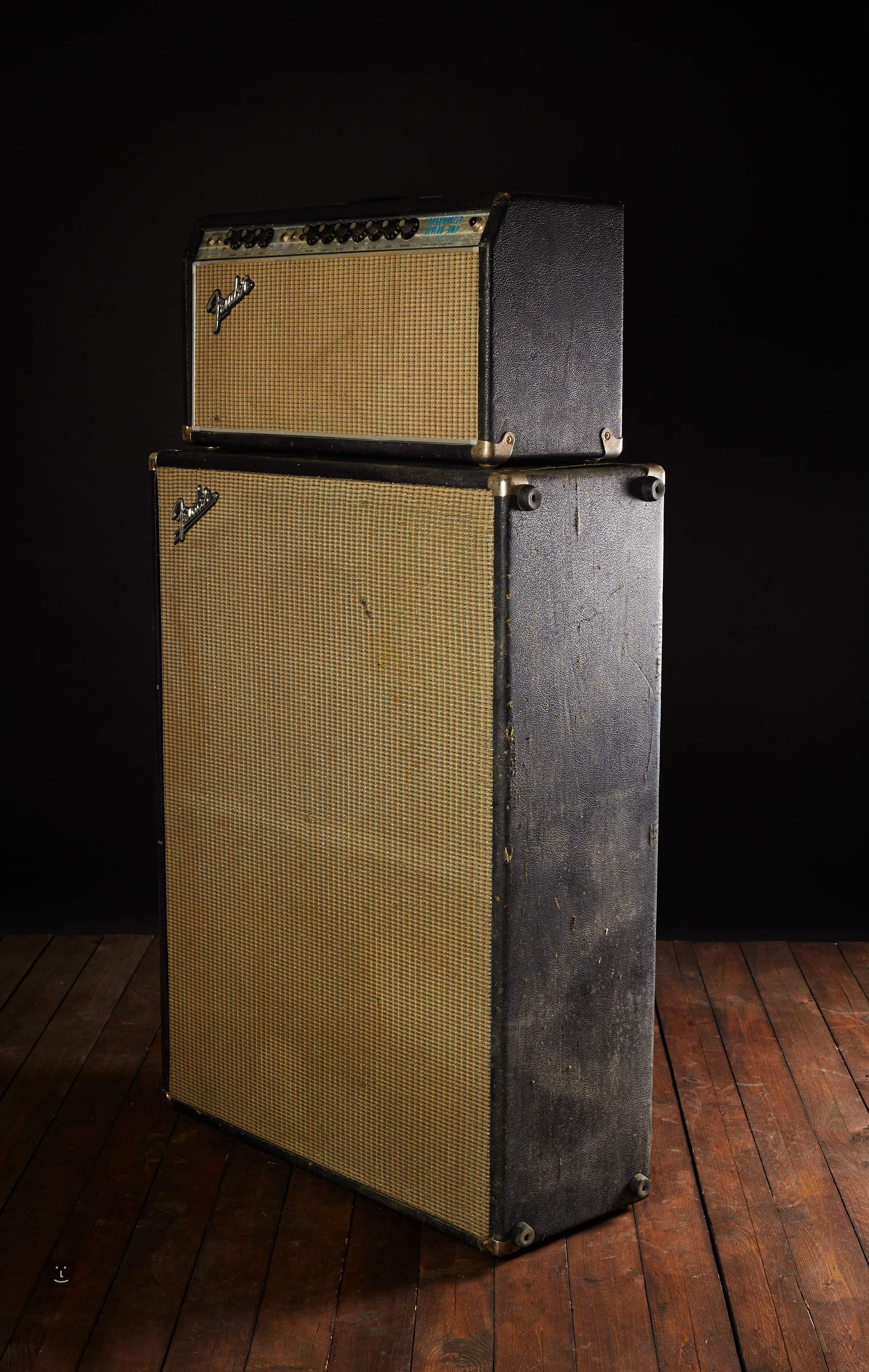 FENDER 1969 Bandmaster Reverb Amp TFL 5005D Stack Ampli guitare a lampe ...