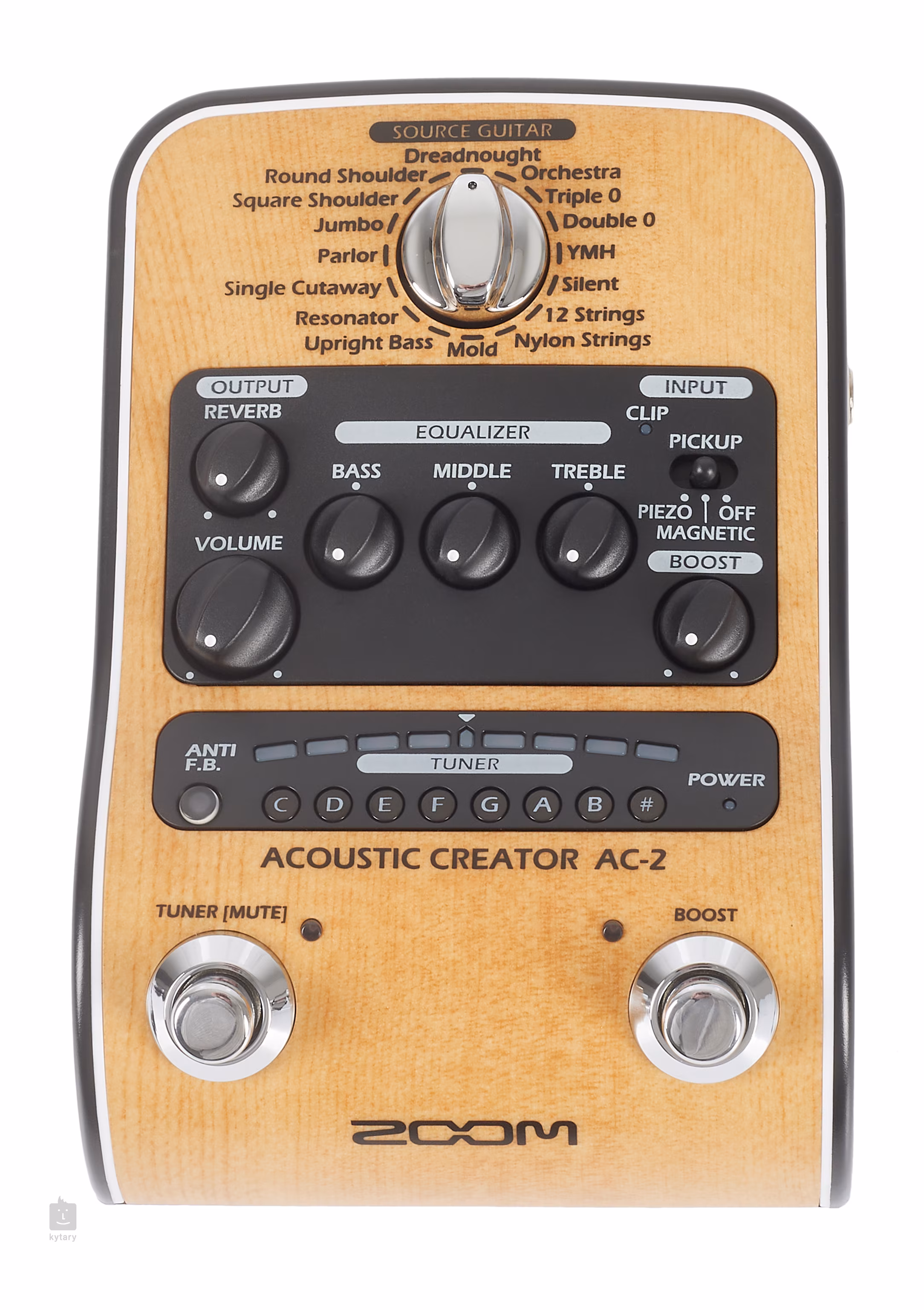 ZOOM AC-2 Acoustic Creator Multi-Effets Guitares | Kytary.fr