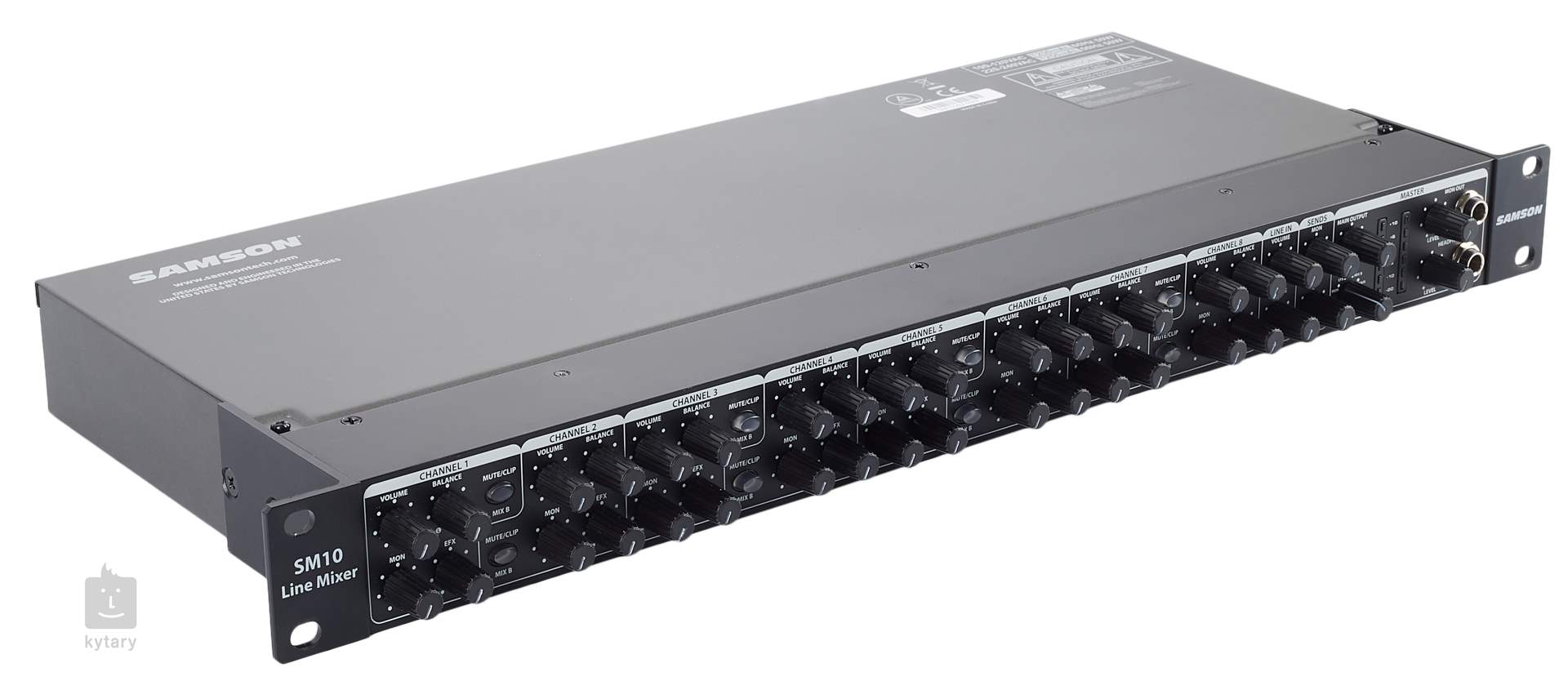 SAMSON SM10 Rack keverő | Kytary.hu