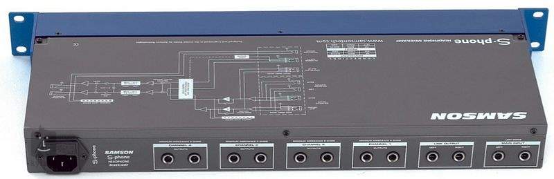 Samson amplifier 6 channel