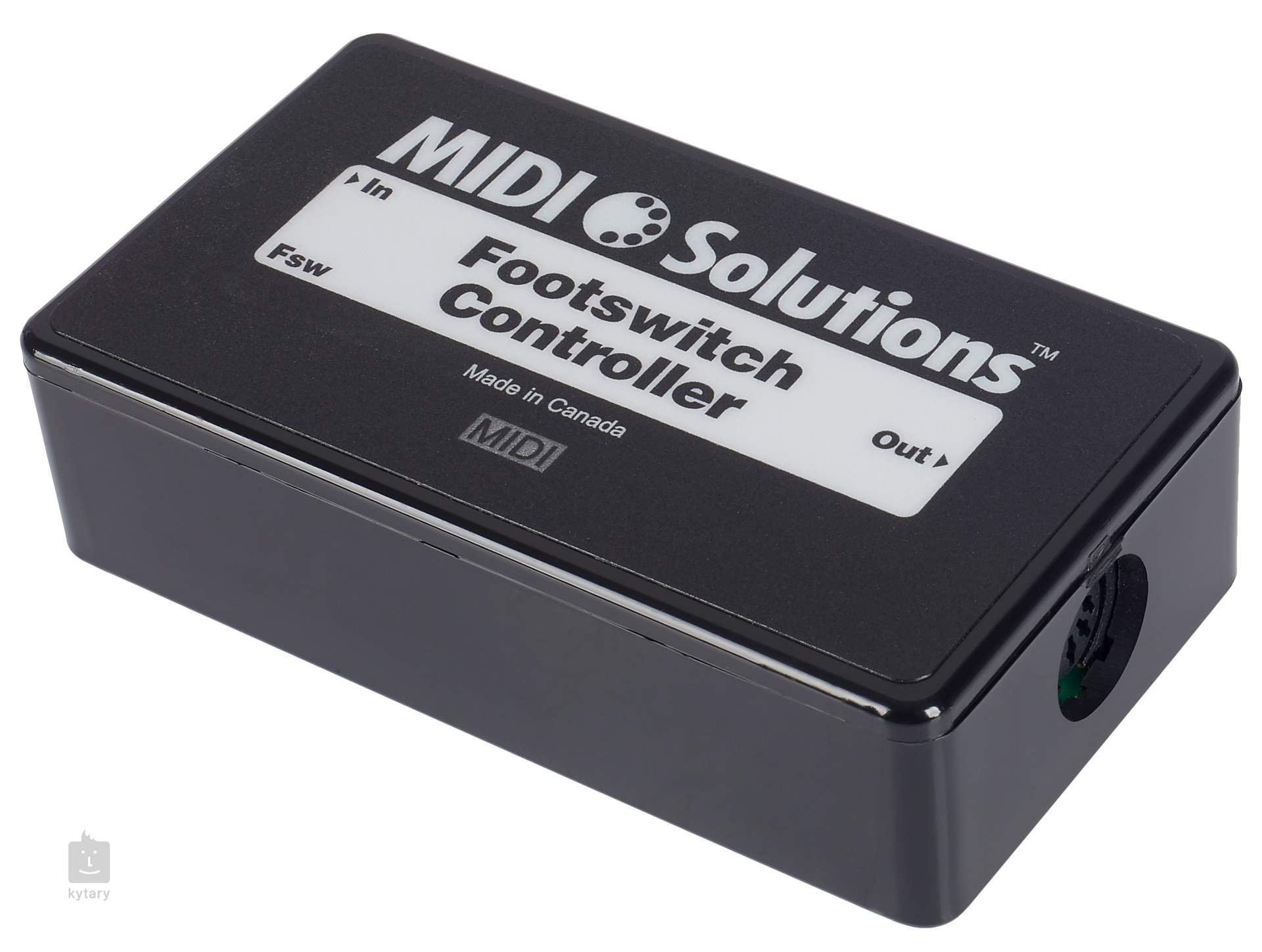 Midi Solutions Footswitch Controller Midi Interface