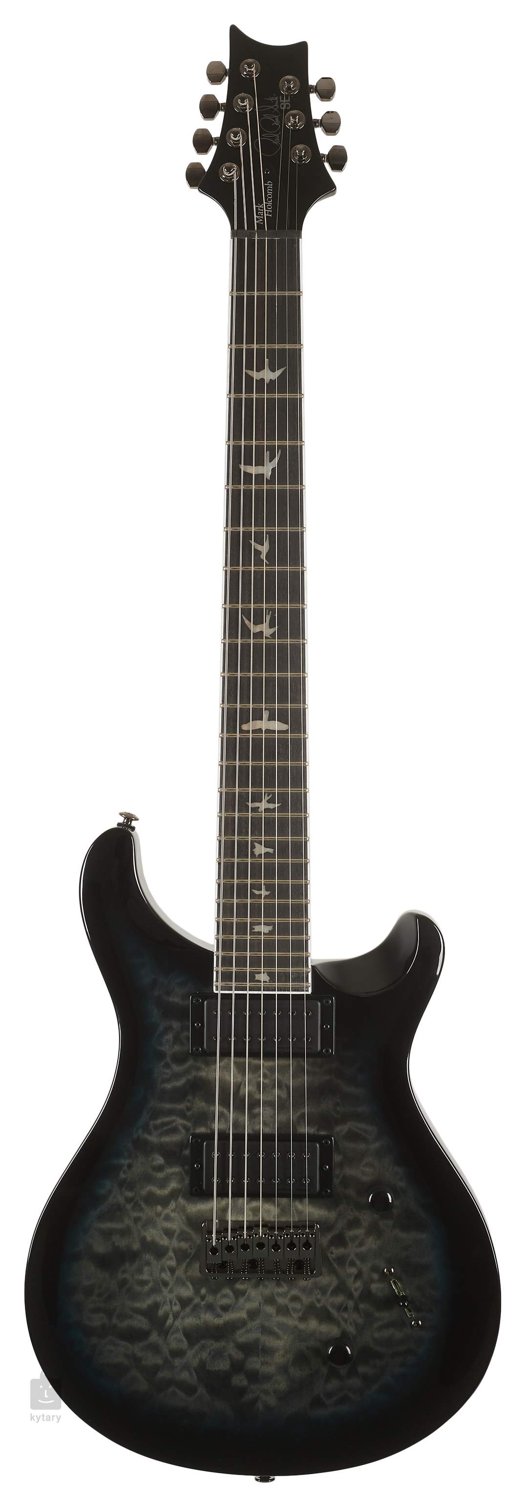 PRS SE Mark Holcomb SVN Holcomb Blue Burst (opened) Electric 7-String ...