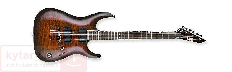 ESP LTD MH-250NT Dark Brown Sunburst Gitara elektryczna
