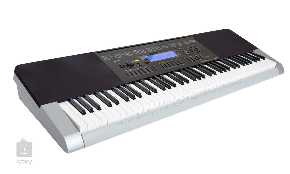 CASIO WK-240 Keyboard z dynamiką uderzenia | Kytary.pl
