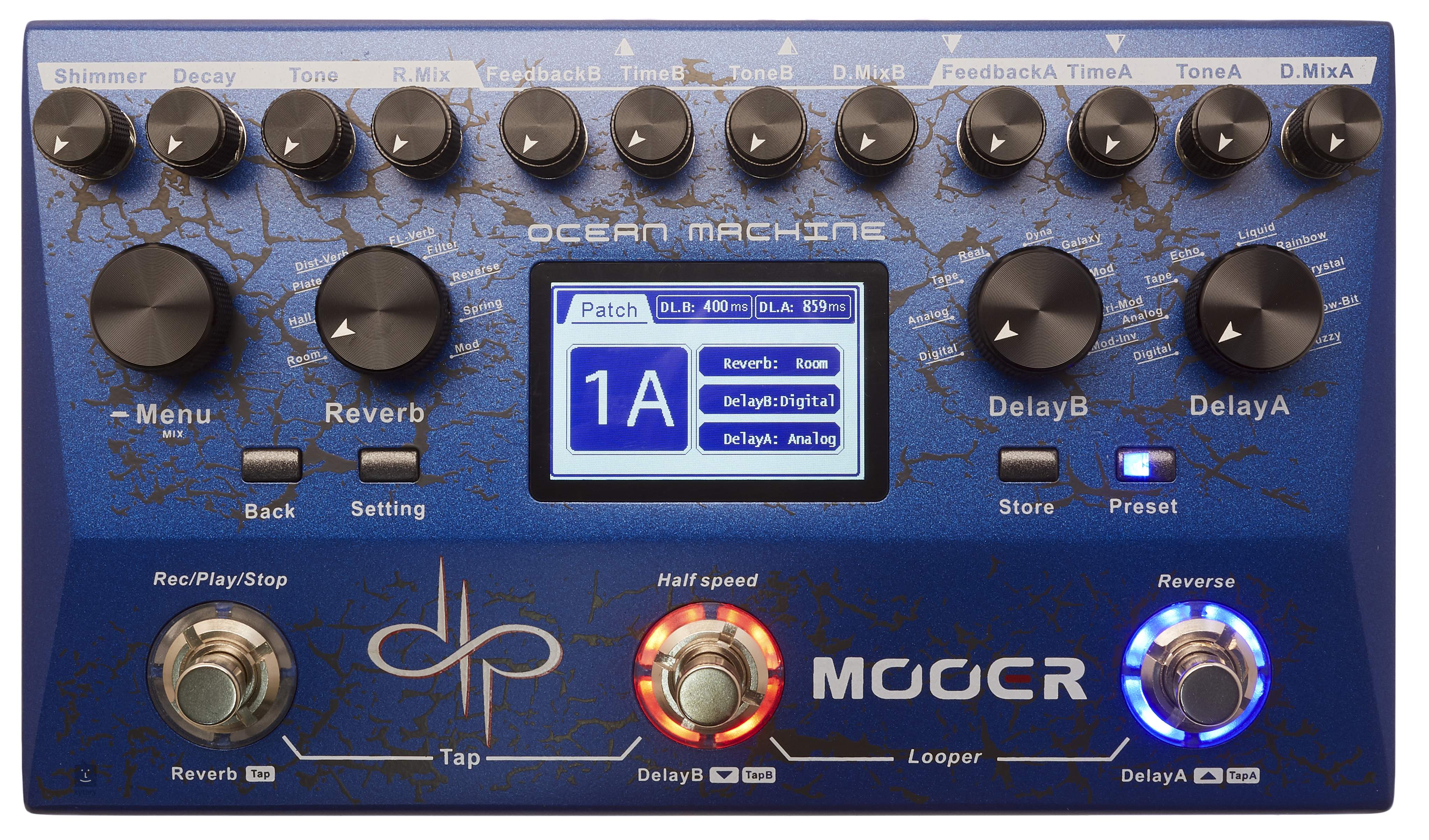 MOOER Ocean Machine Multiefekt gitarowy | Kytary.pl