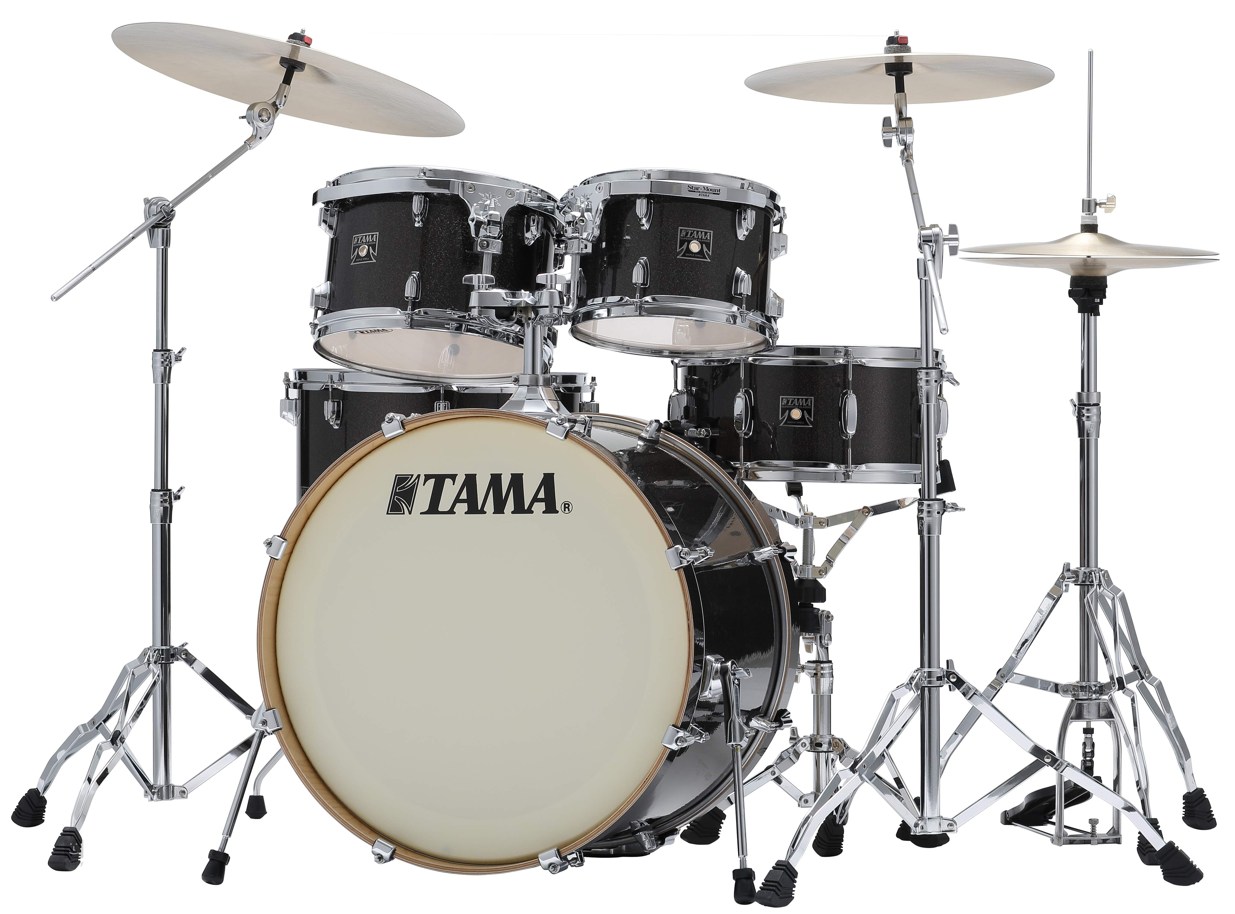 TAMA Superstar Classic Maple Midnight Gold Sparkle Rock Set Zestaw ...