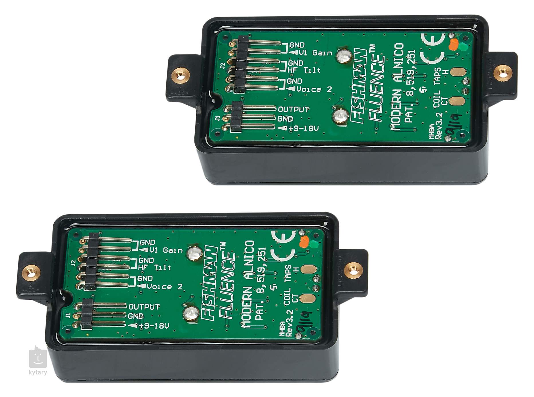 FISHMAN Fluence Modern Humbucker, Set, Nickel Zestaw przetworników do ...