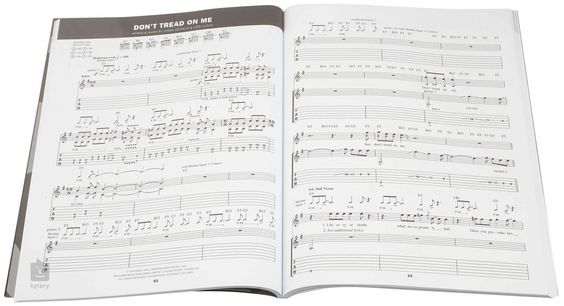 MS Metallica: The Black Album (TAB) Śpiewnik | Kytary.pl