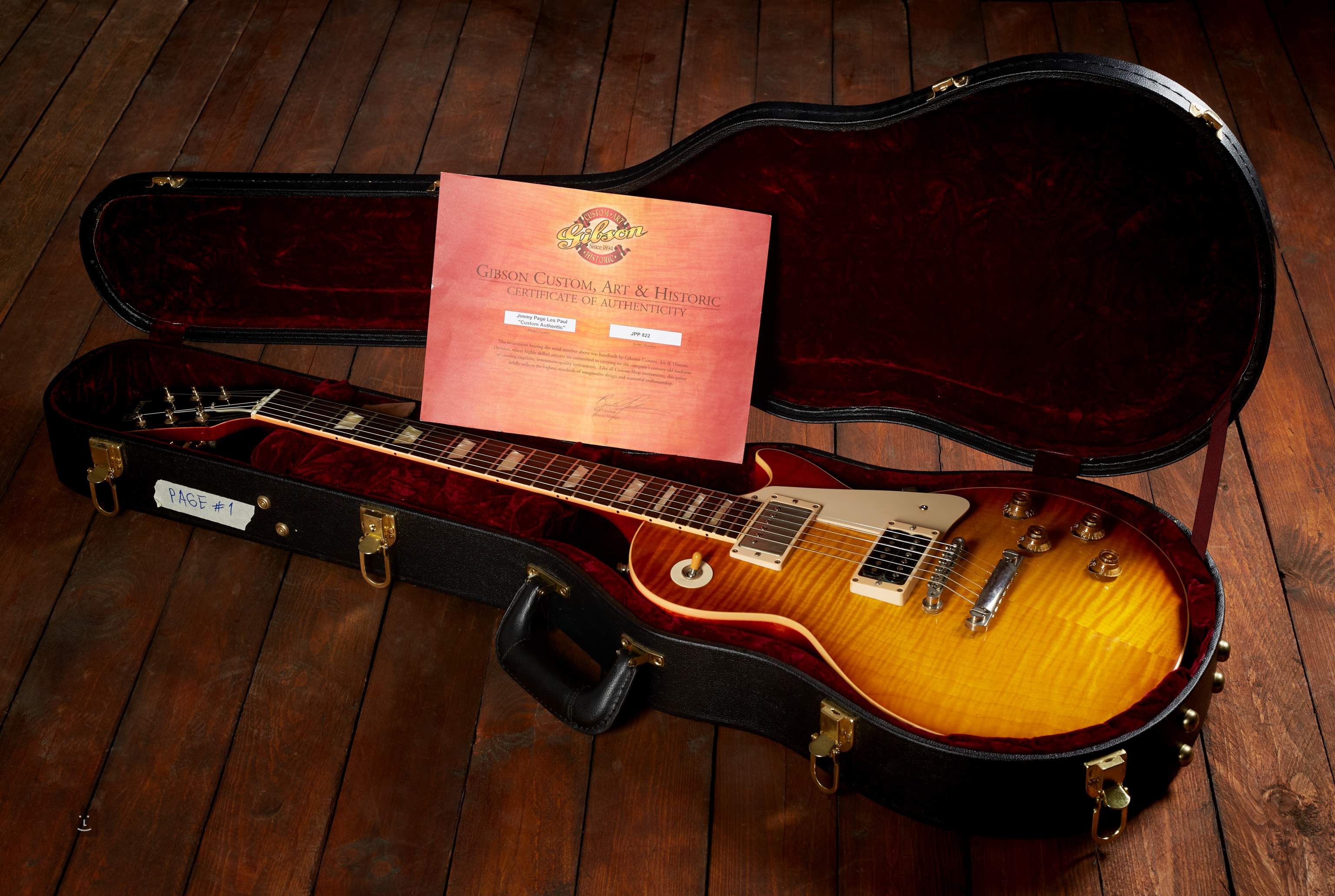 GIBSON Les Paul Jimmy Page No. 1 Gitara elektryczna | Kytary.pl