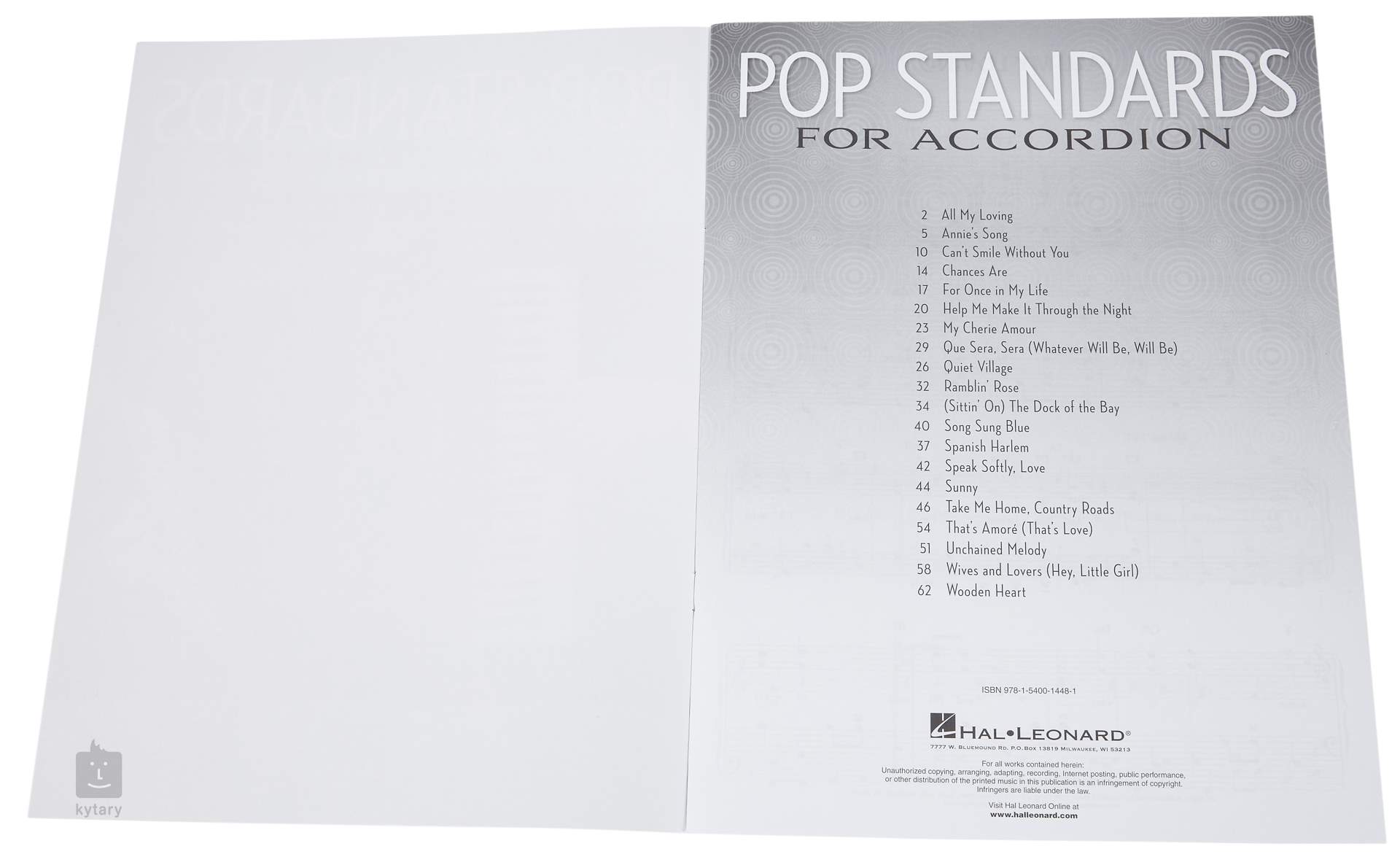 MS Pop Standards For Accordion: Arrangements Of 20 Classic Songs Szkoła ...