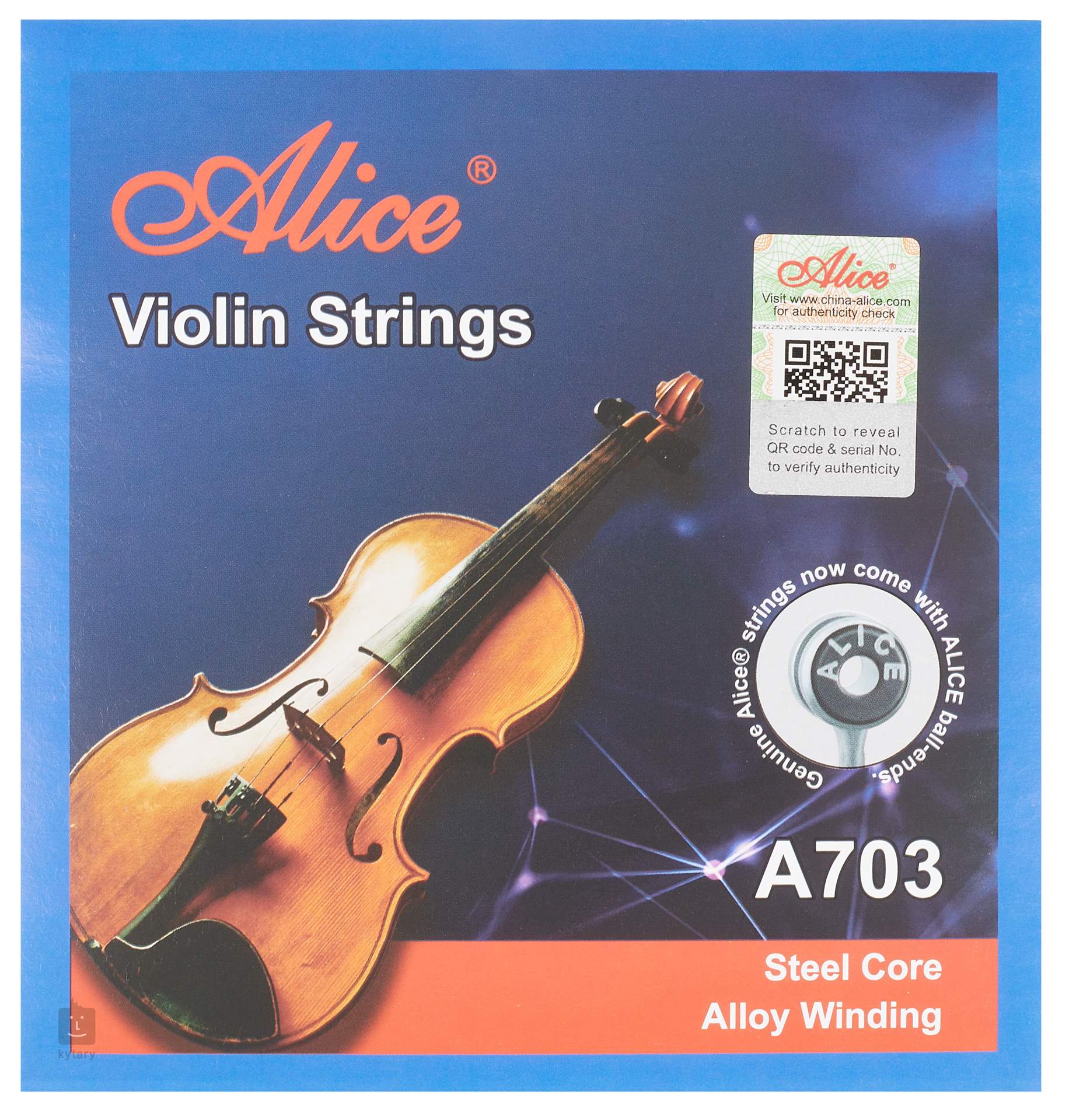 ALICE A703 Basic Violin String Set Struny skrzypcowe