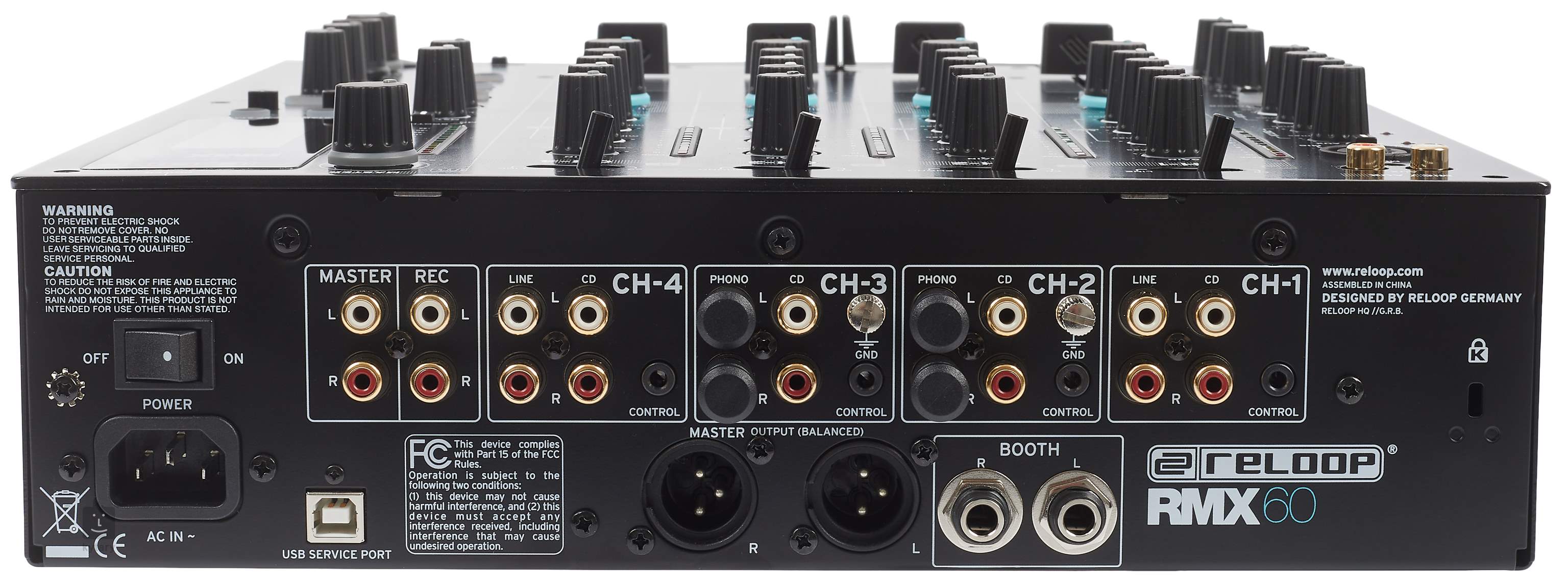 RELOOP RMX-60 Digital (rozpakowane) Pulpit mikserski DJ-ski | Kytary.pl