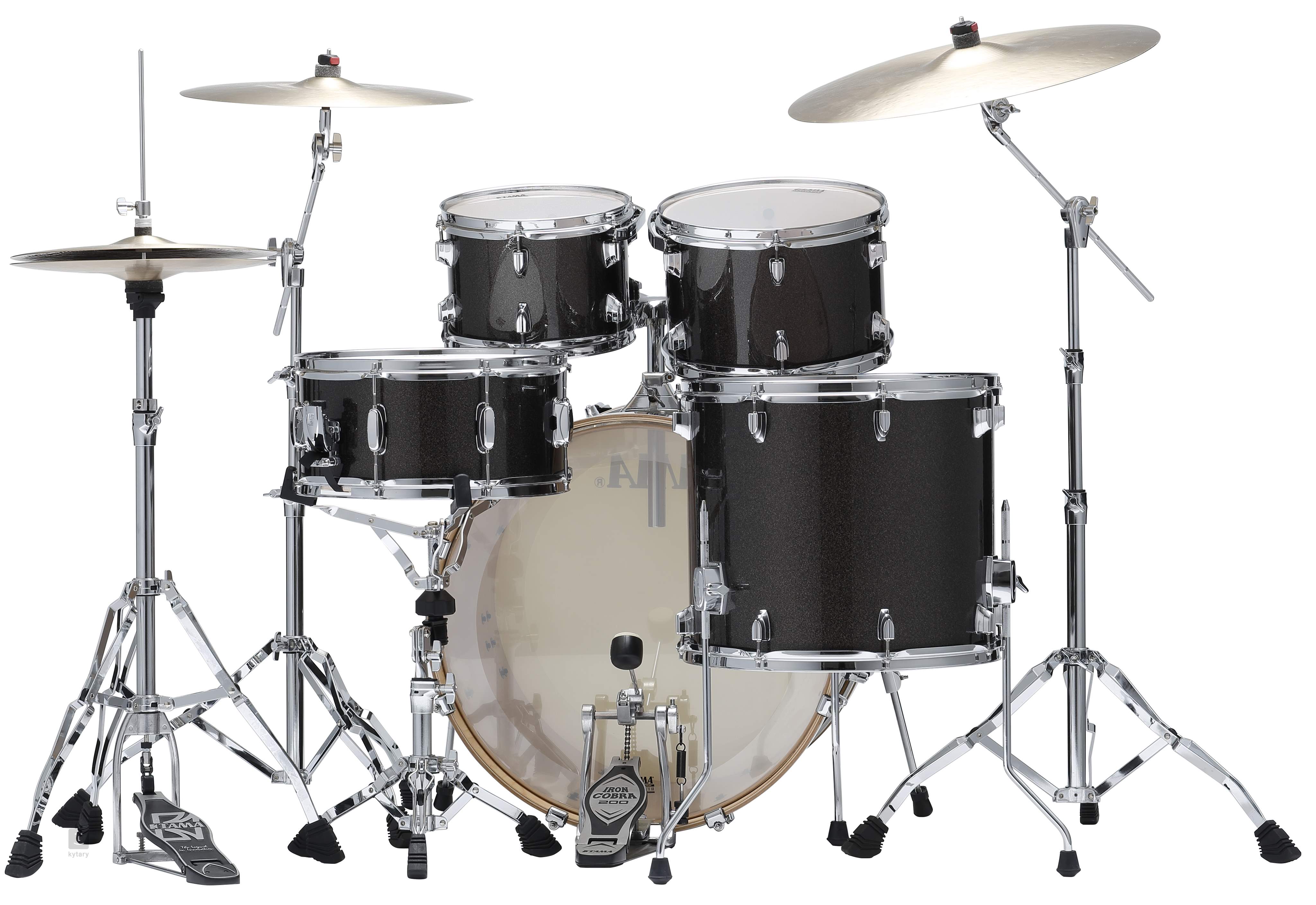 TAMA Superstar Classic Maple Midnight Gold Sparkle Rock Set Set tobe