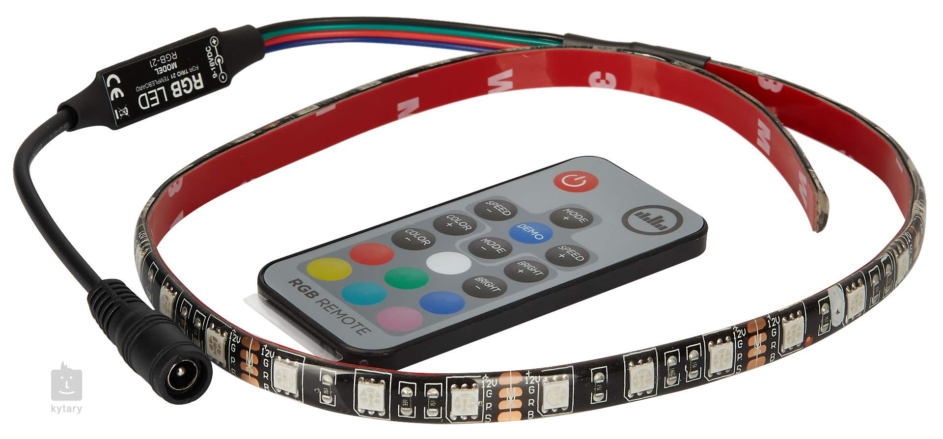 TEMPLE AUDIO RGB LED Light Strip with Remote for TRIO 21 Accesorii