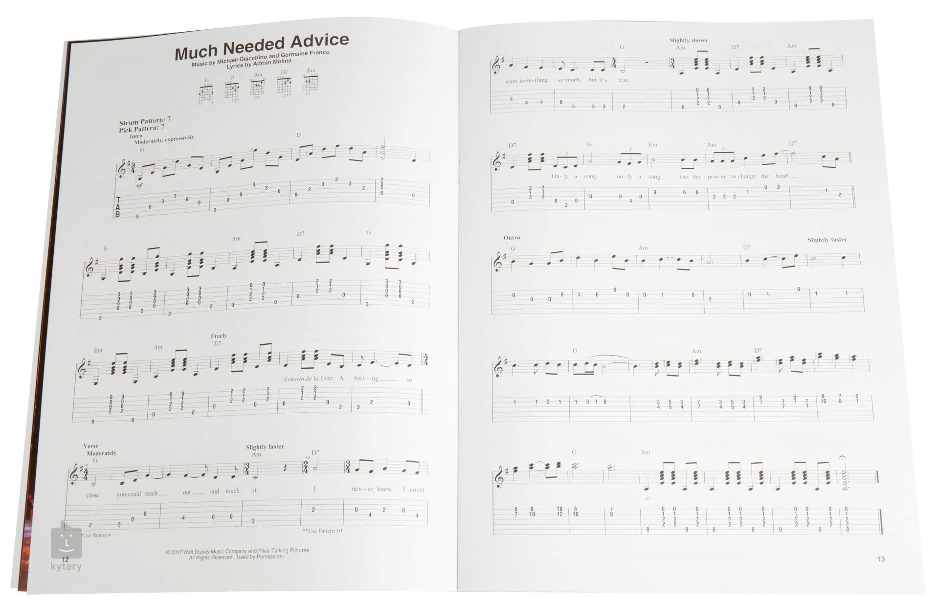 MS Disney Pixar's Coco For Easy Guitar Partituri pentru chitară