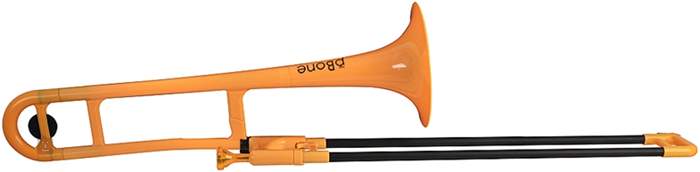 PBONE Plastic Trombone Orange Trombón | Kytary.sk