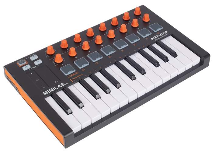 ARTURIA MiniLab MK2 Orange USB/MIDI keyboard | Kytary.sk