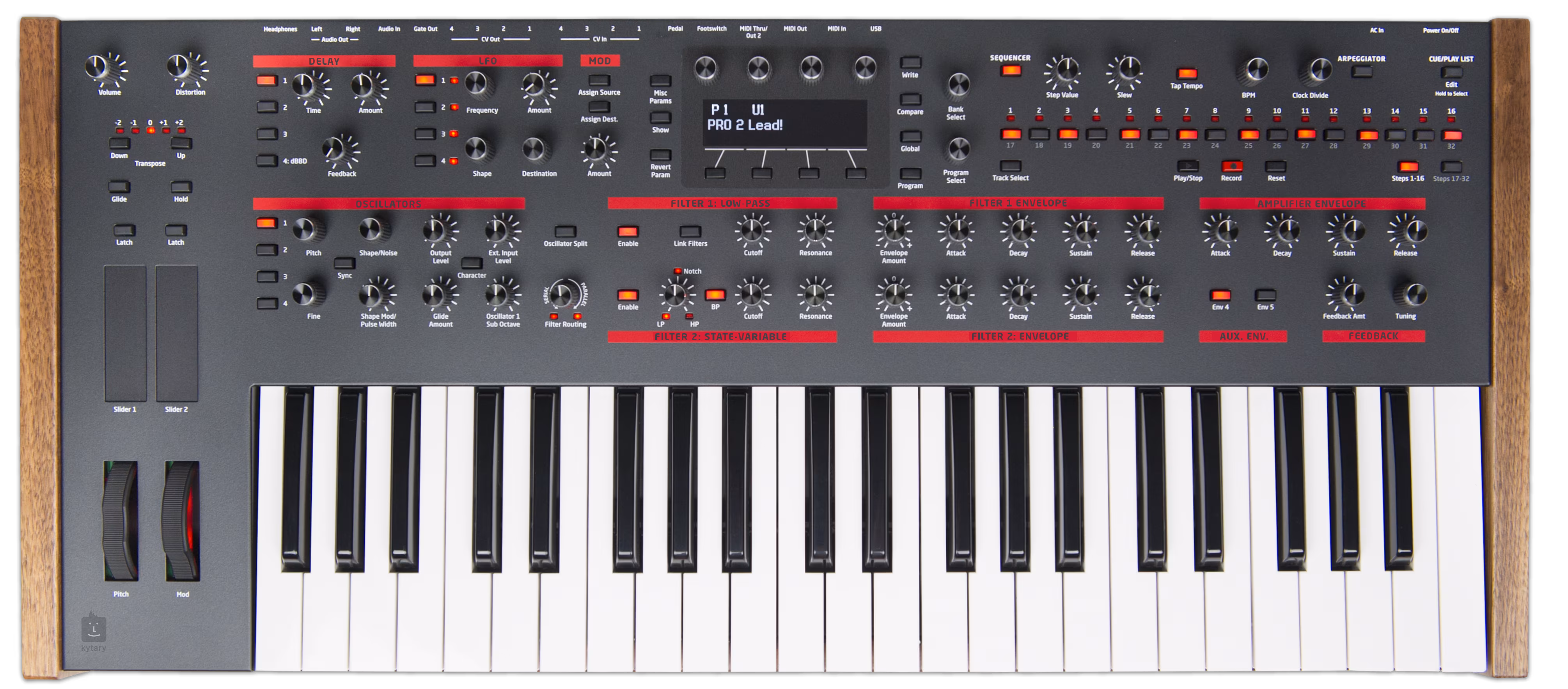 SEQUENTIAL Pro 2 (rozbalené) Syntezátor