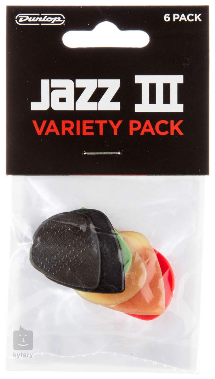DUNLOP Jazz III Pick Variety Pack Brnkátka | Kytary.sk